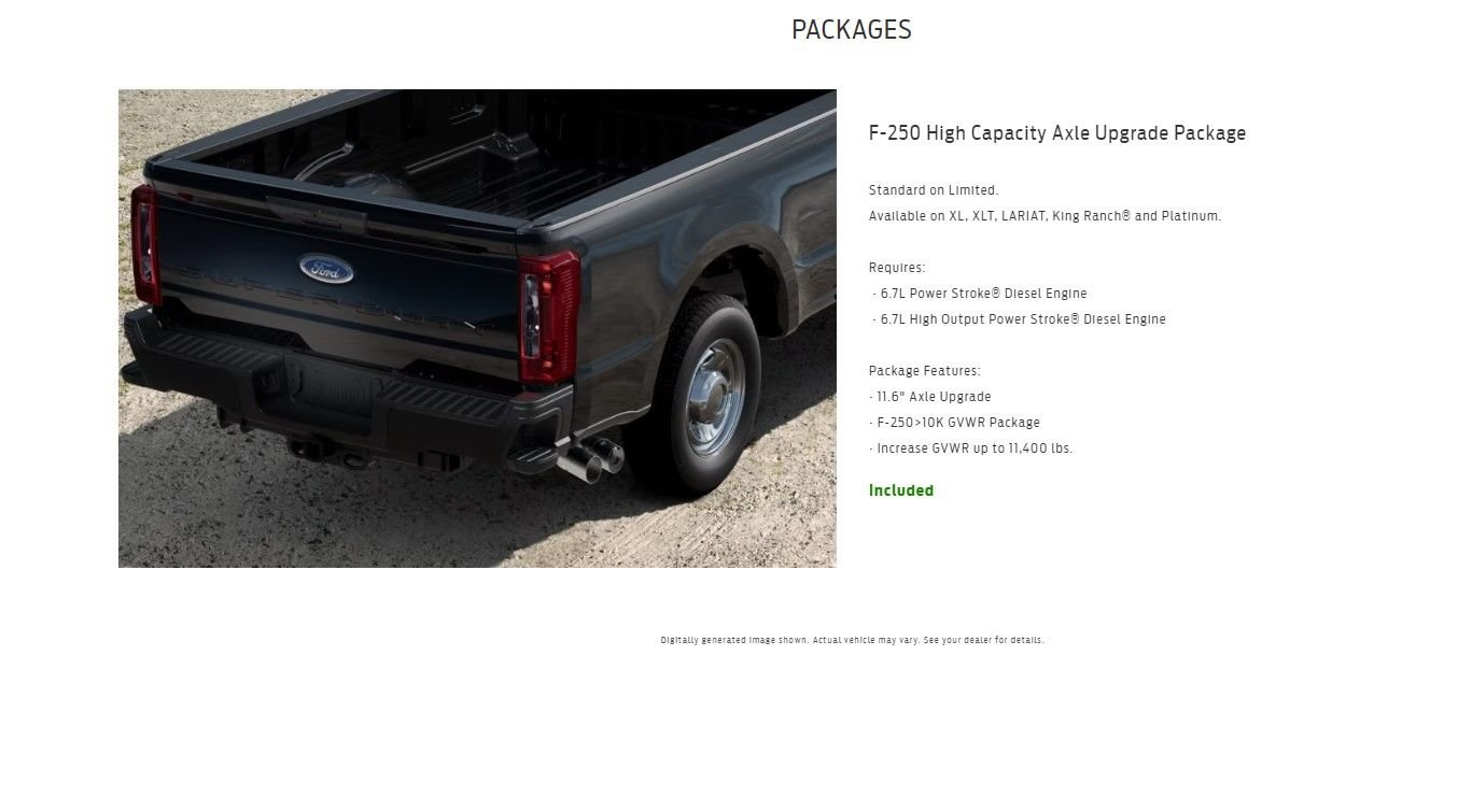 2023 F-350 Rear Axle ID - Page 4 - Ford Truck Enthusiasts Forums