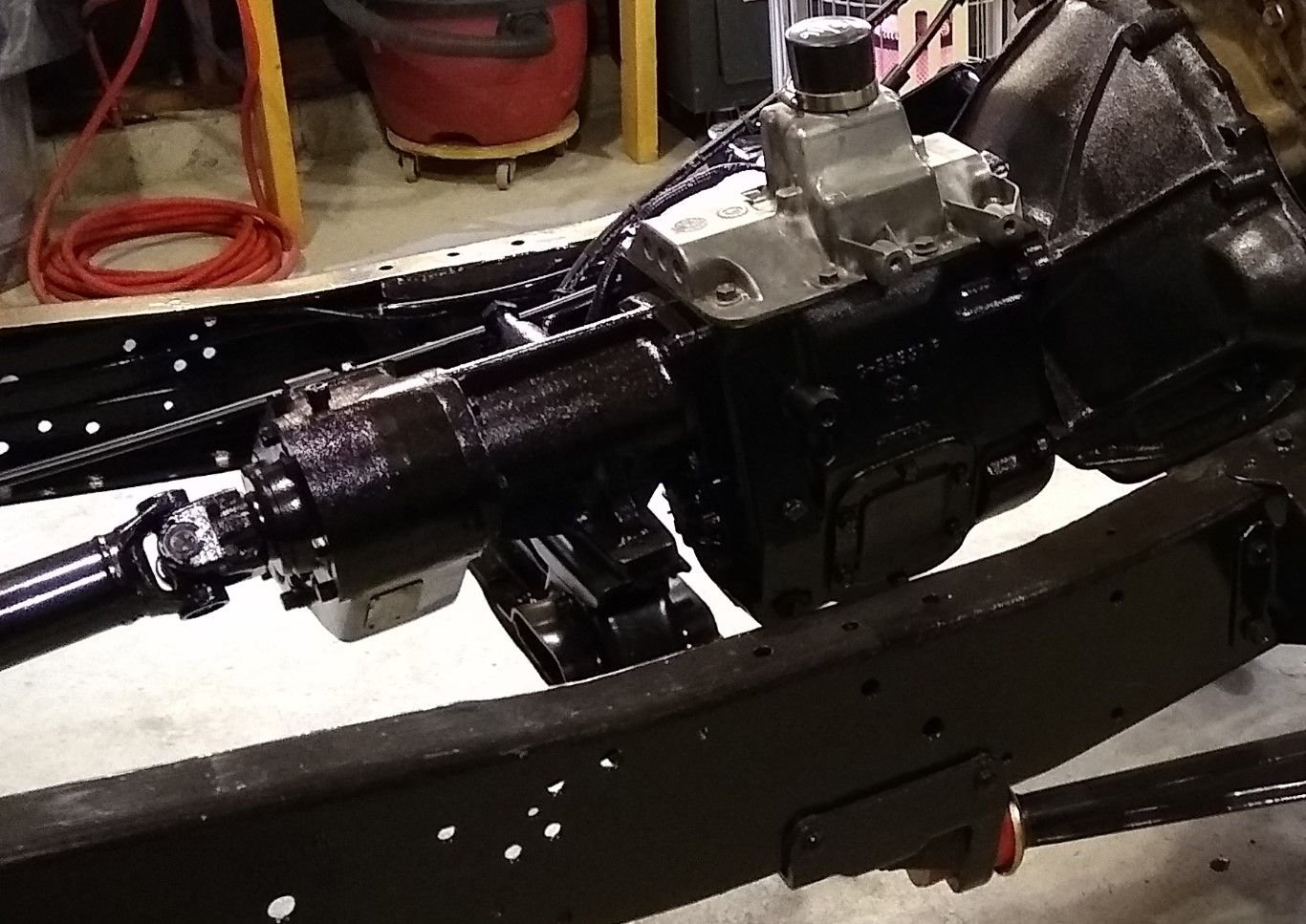 73 F100 4x4 Manual Trans. Mount Orientation? - Ford Truck Enthusiasts ...