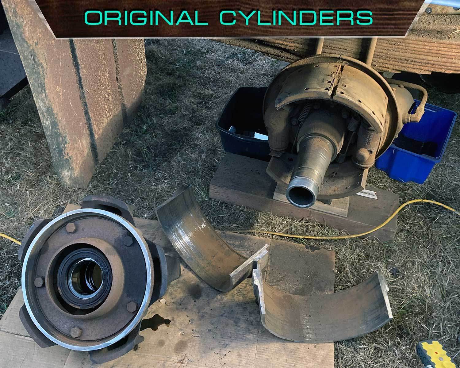 Axle-swapping an F700 the only way to defeat the Lucas Girling Brake ...