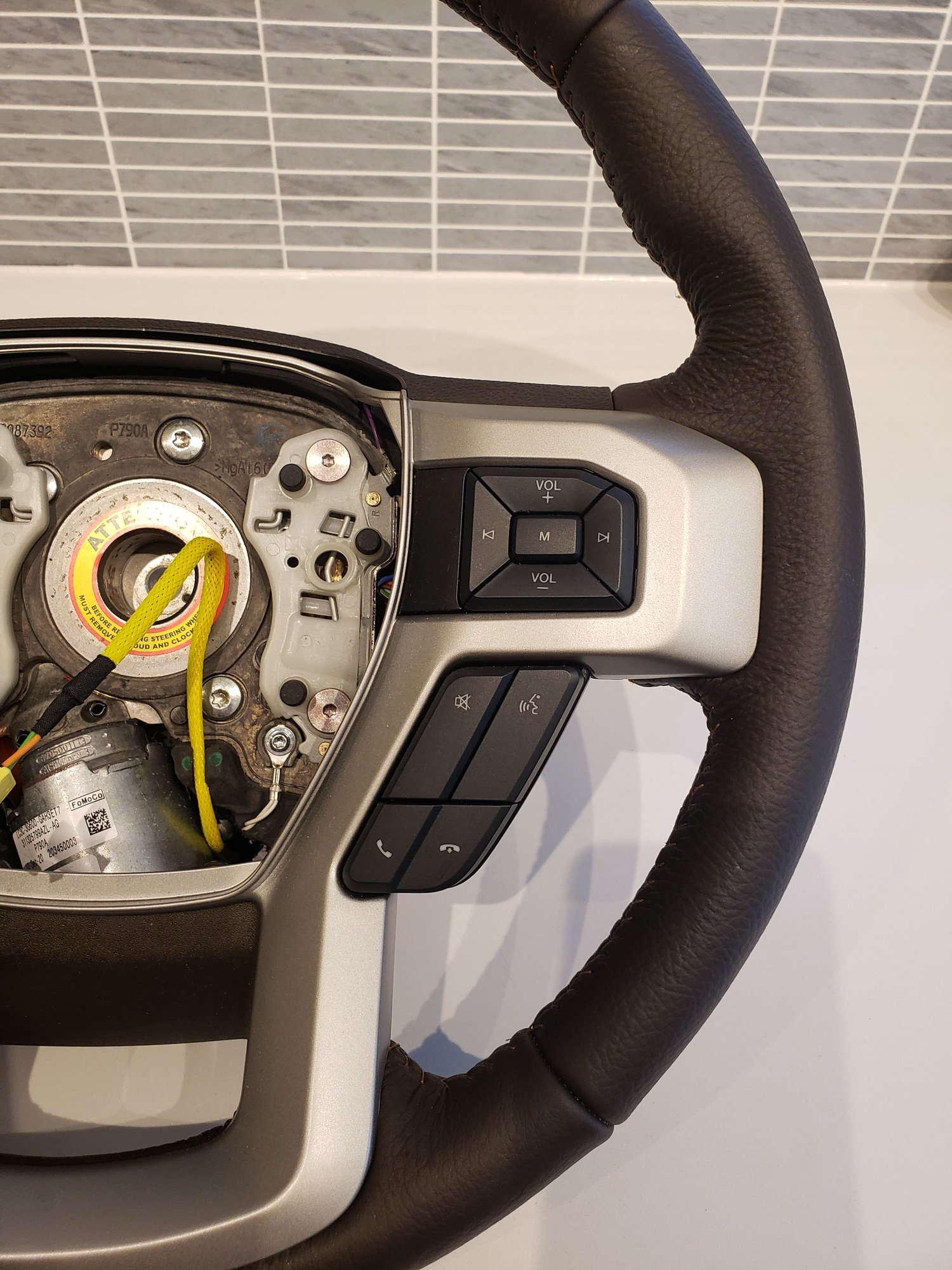 F250 King Ranch Steering Wheel Java leather - Ford Truck Enthusiasts Forums