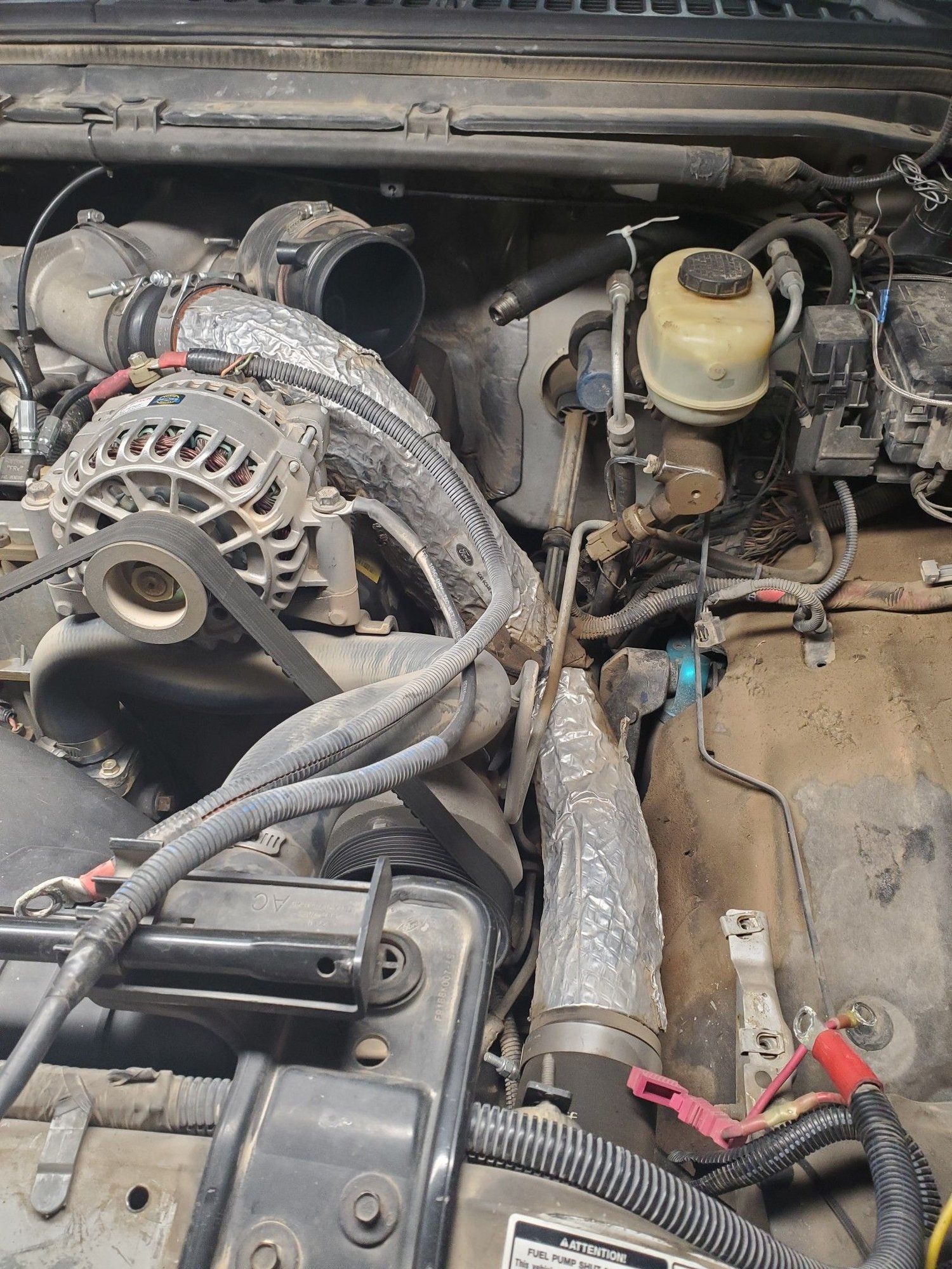 7.3 Intercooler pipe hard to install - Ford Truck Enthusiasts Forums