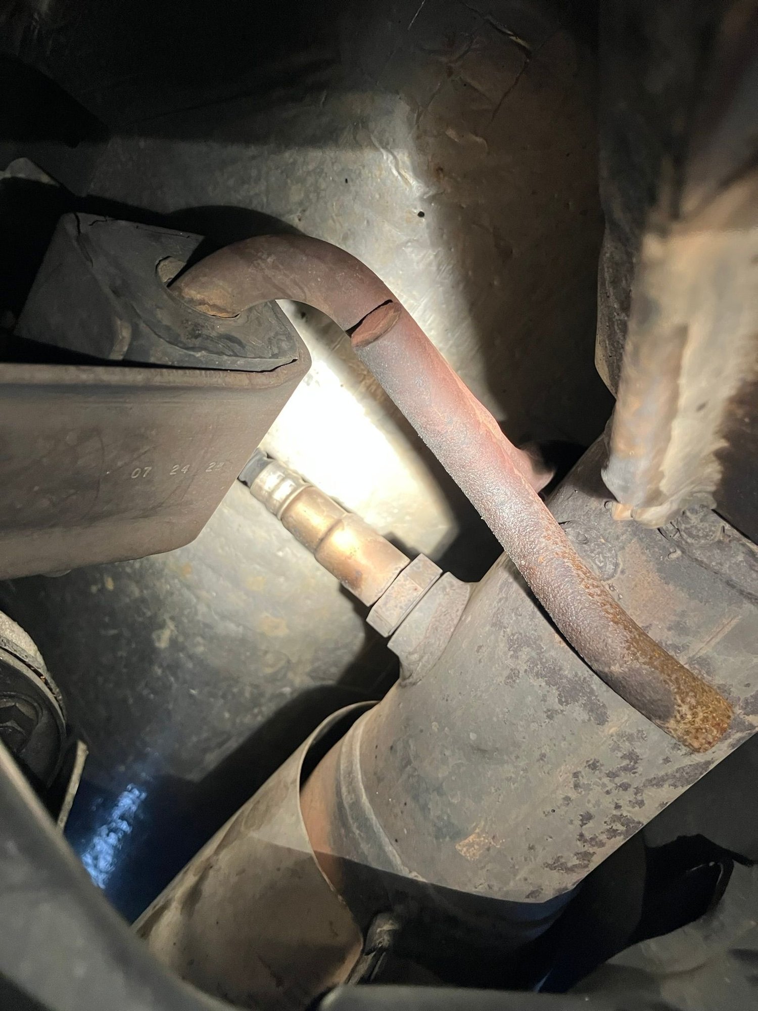 Exhaust hanger bracket ('04 Sport Trac) - Ford Truck Enthusiasts Forums