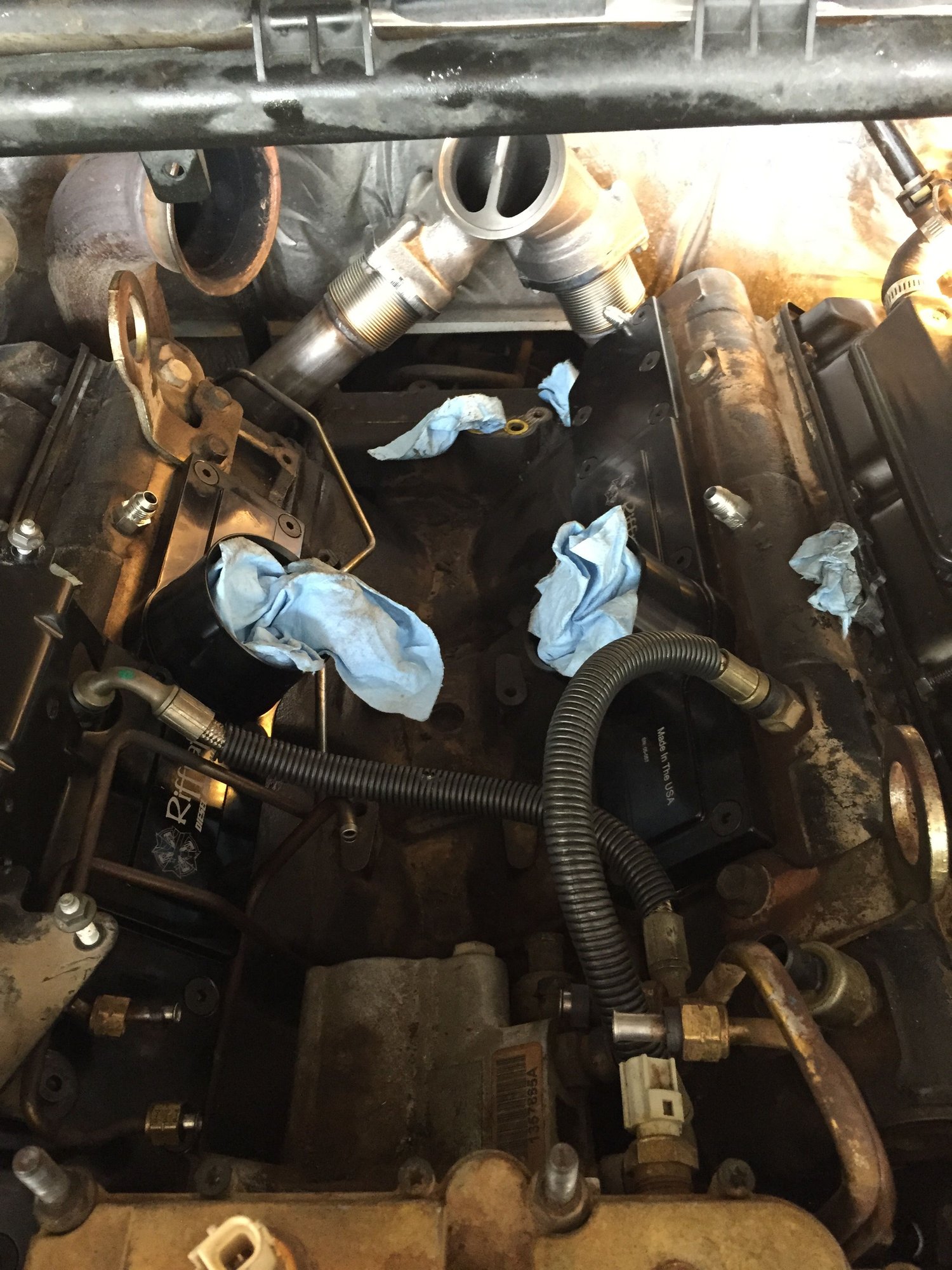 Plenums, Up-pipes and more install notes - Ford Truck Enthusiasts Forums