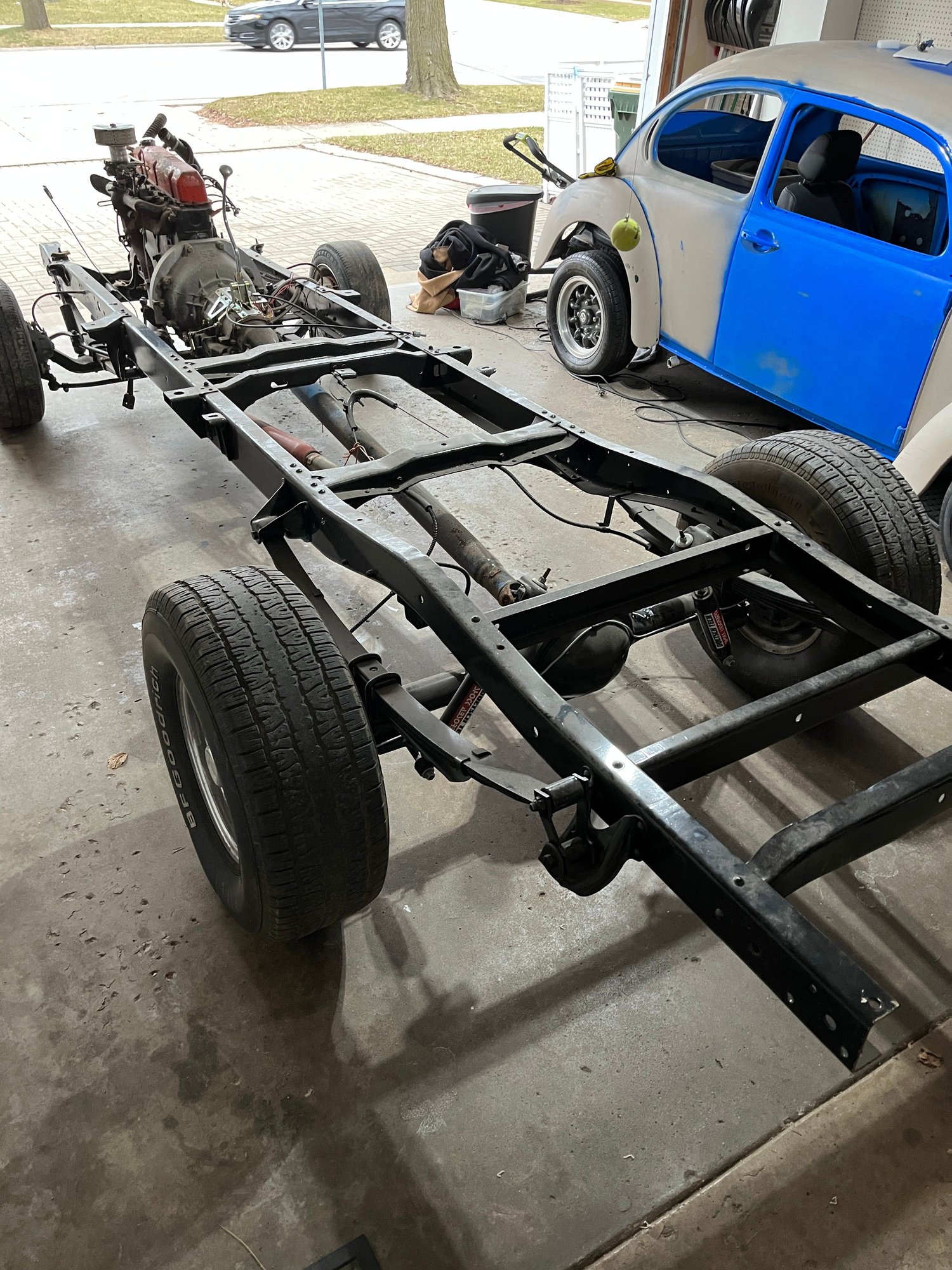 1959 Ford F100 Frame and drivetrain - Last Call - Ford Truck ...