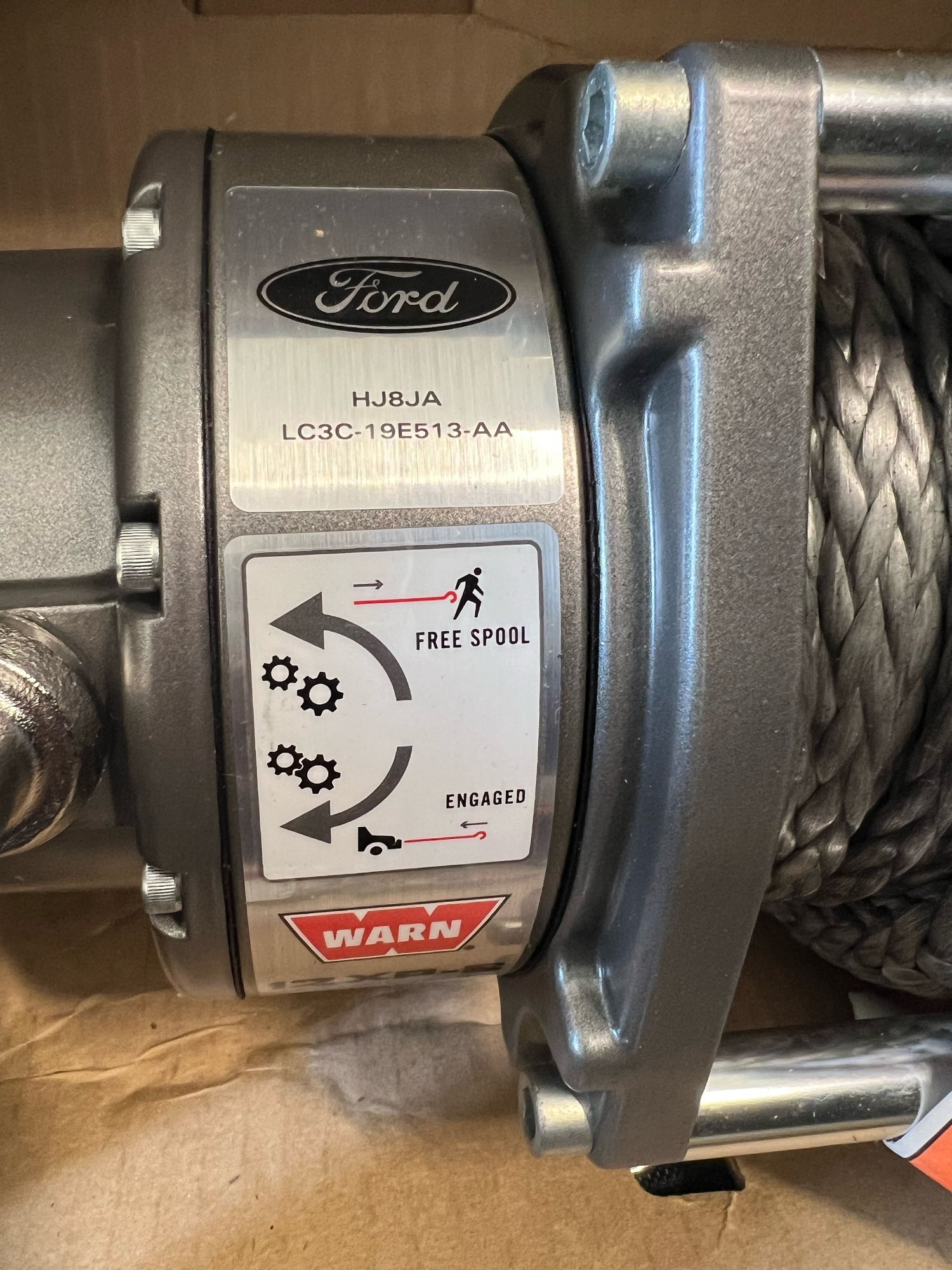 F250-F350 Factory Winch kit & TPMS sensor & Trailer camera Kit - Ford ...