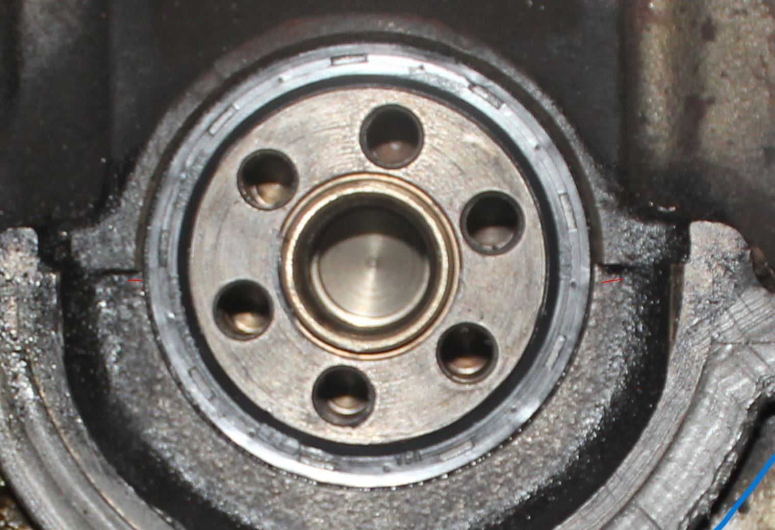 1994 Ranger 4.0 V6 Rear main seal crank cap oil pan - Ford Truck ...