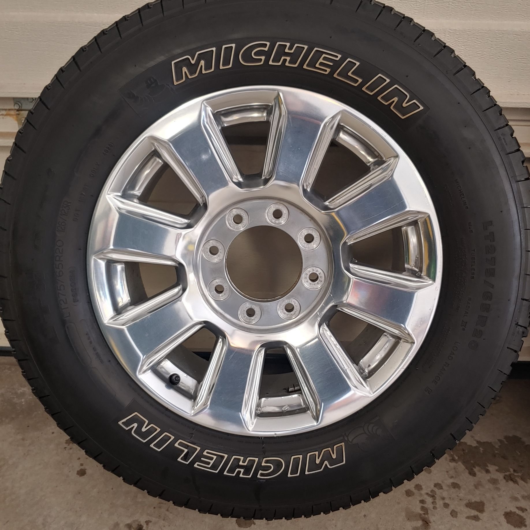 F-250 F-350 Super Duty 20" Platinum Rims & Tires - Ford Truck ...