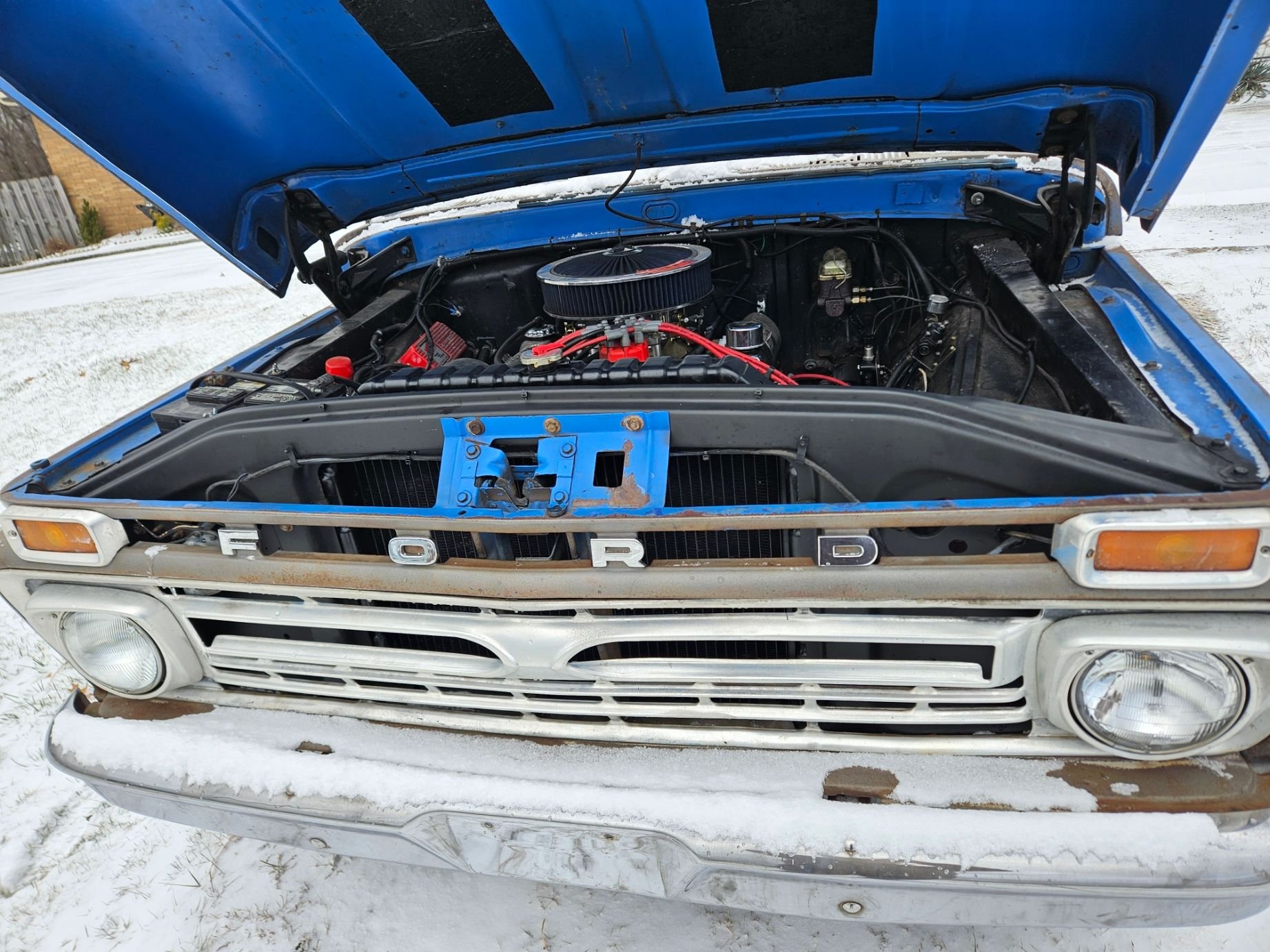 1966 Radiator Core Support and Cab Mounts Excitement - Ford Truck ...