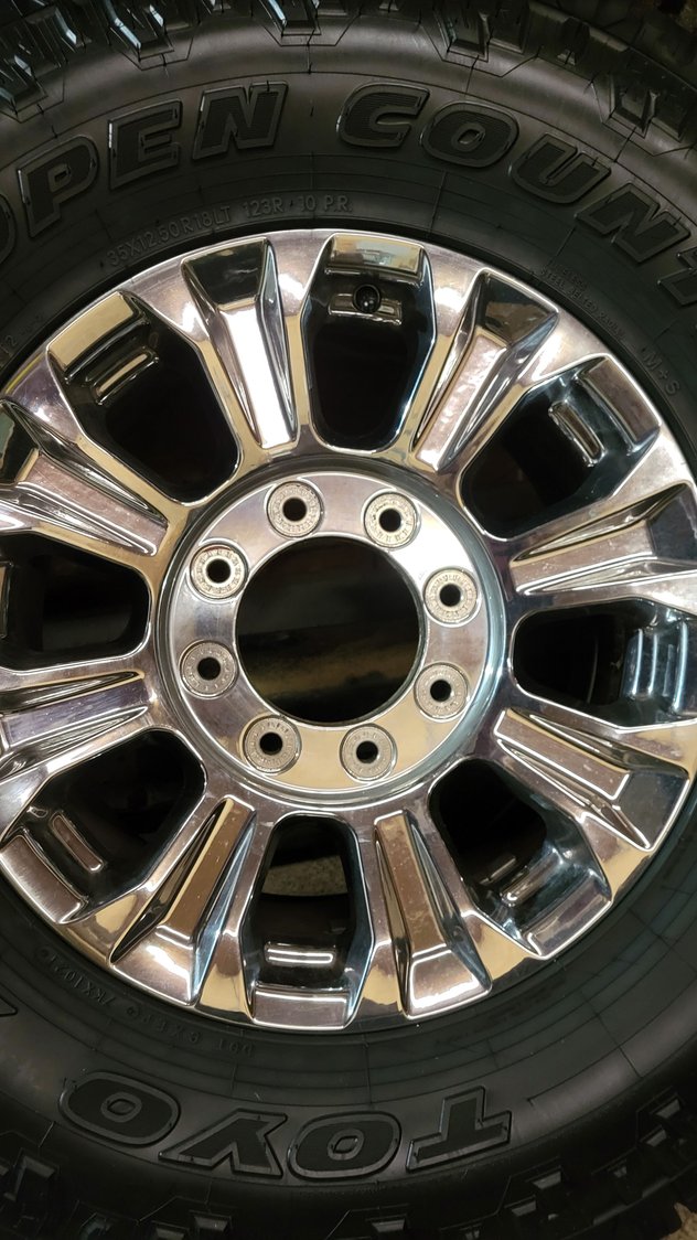 2019 F350 King Ranch wheels and tires - Ford Truck Enthusiasts Forums
