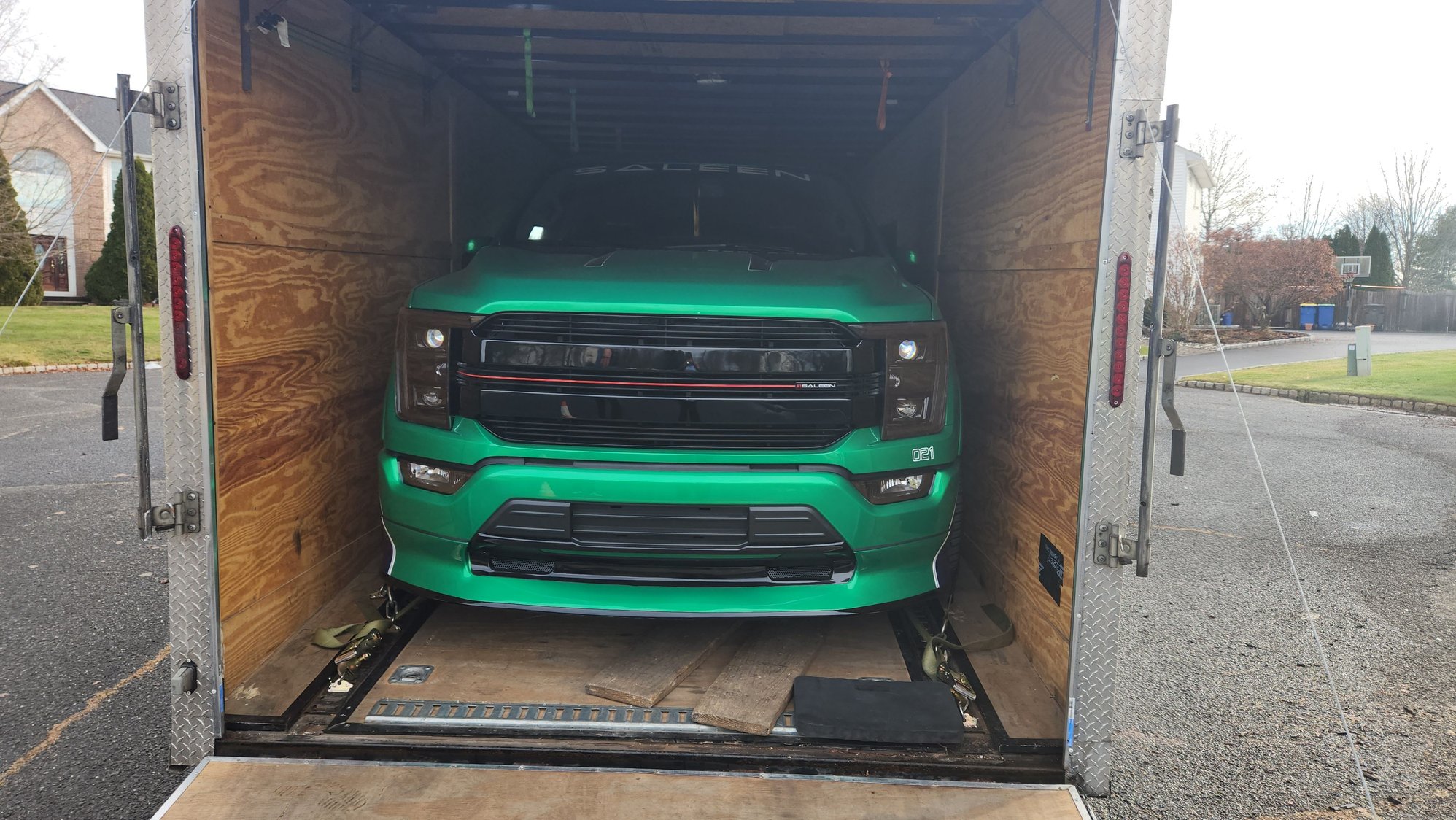 Anyone towing an F150 inside an enclosed trailer? - Ford Truck ...