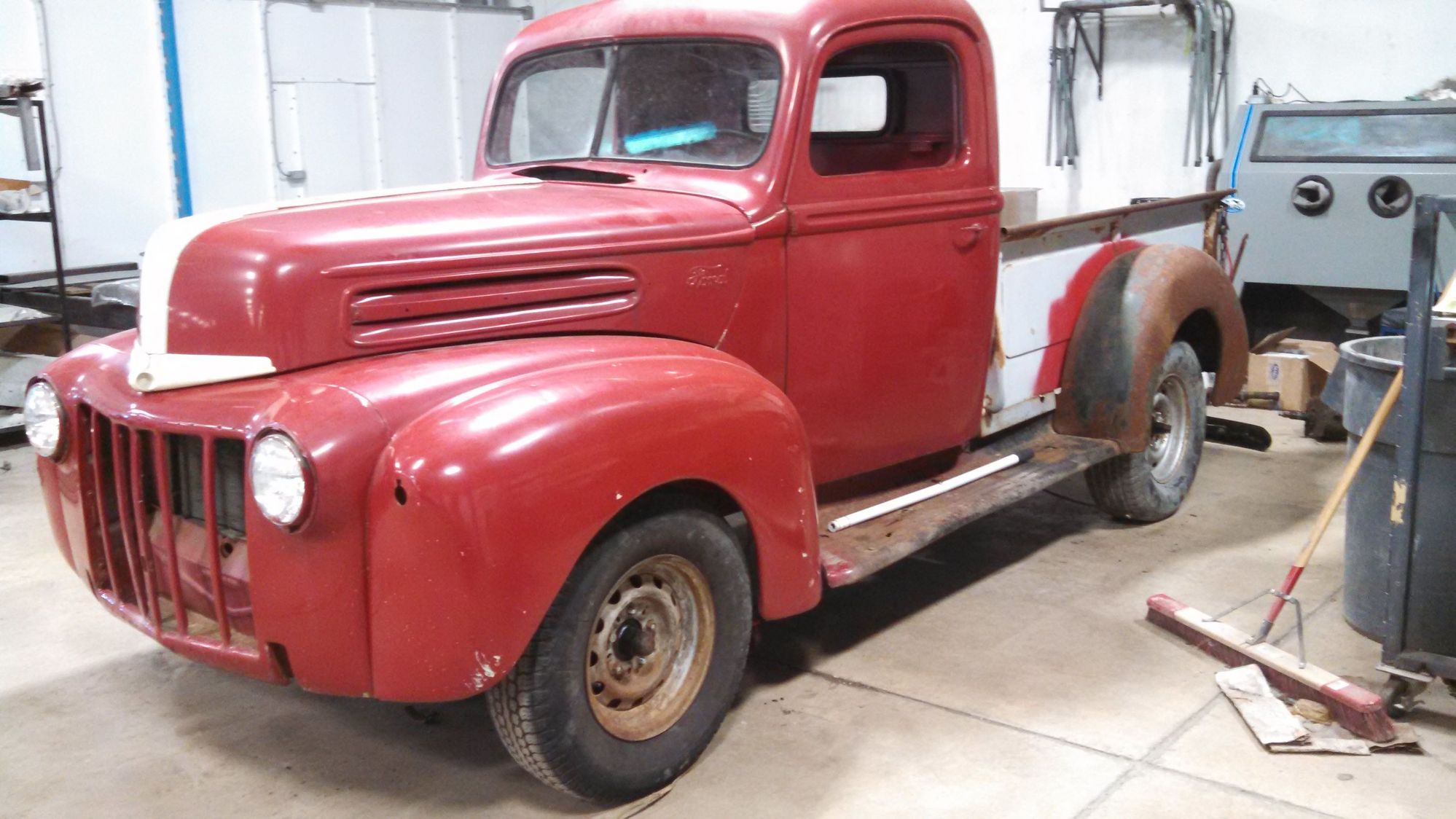 Post WW2 ford pickup - Ford Truck Enthusiasts Forums