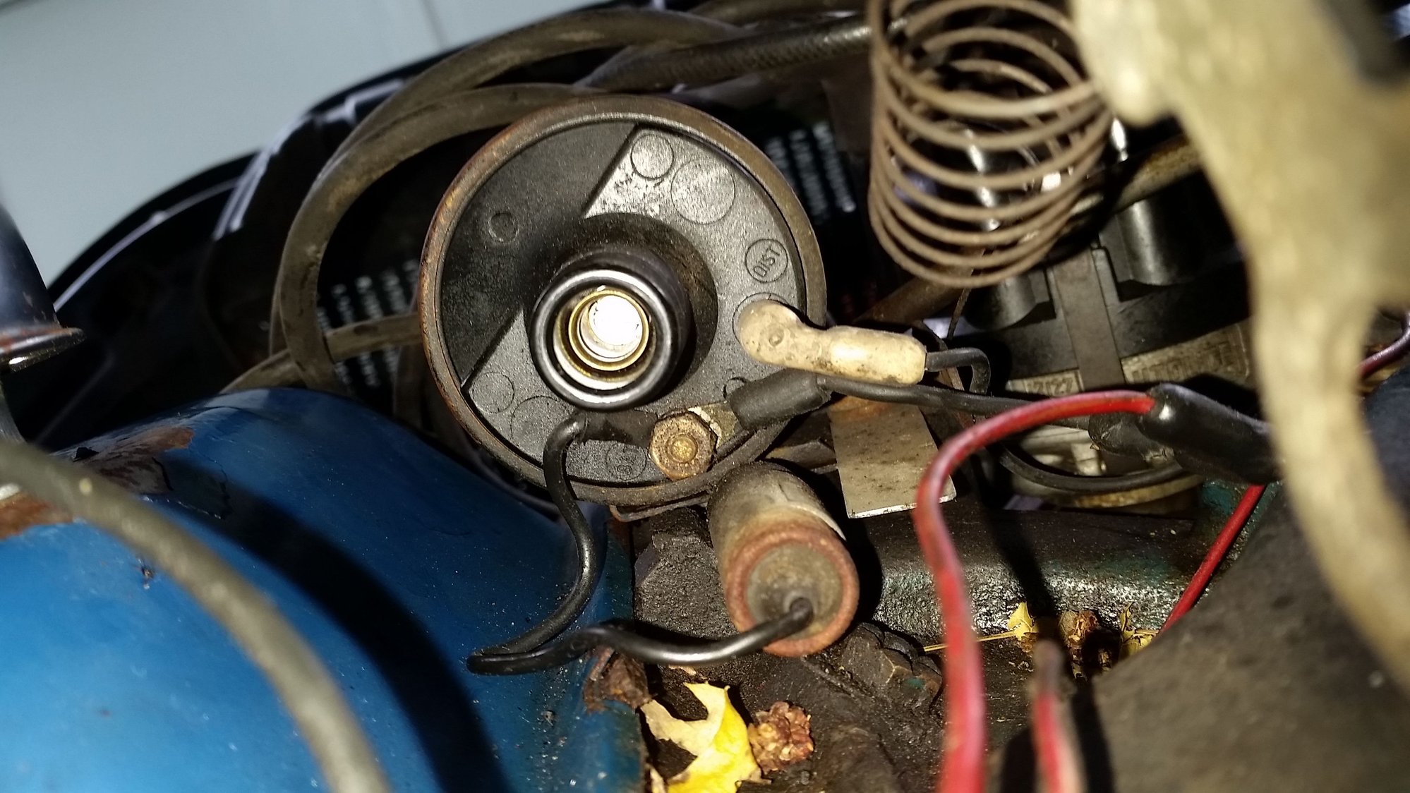 Additional condenser (?) mounted beside coil. - Ford Truck Enthusiasts ...