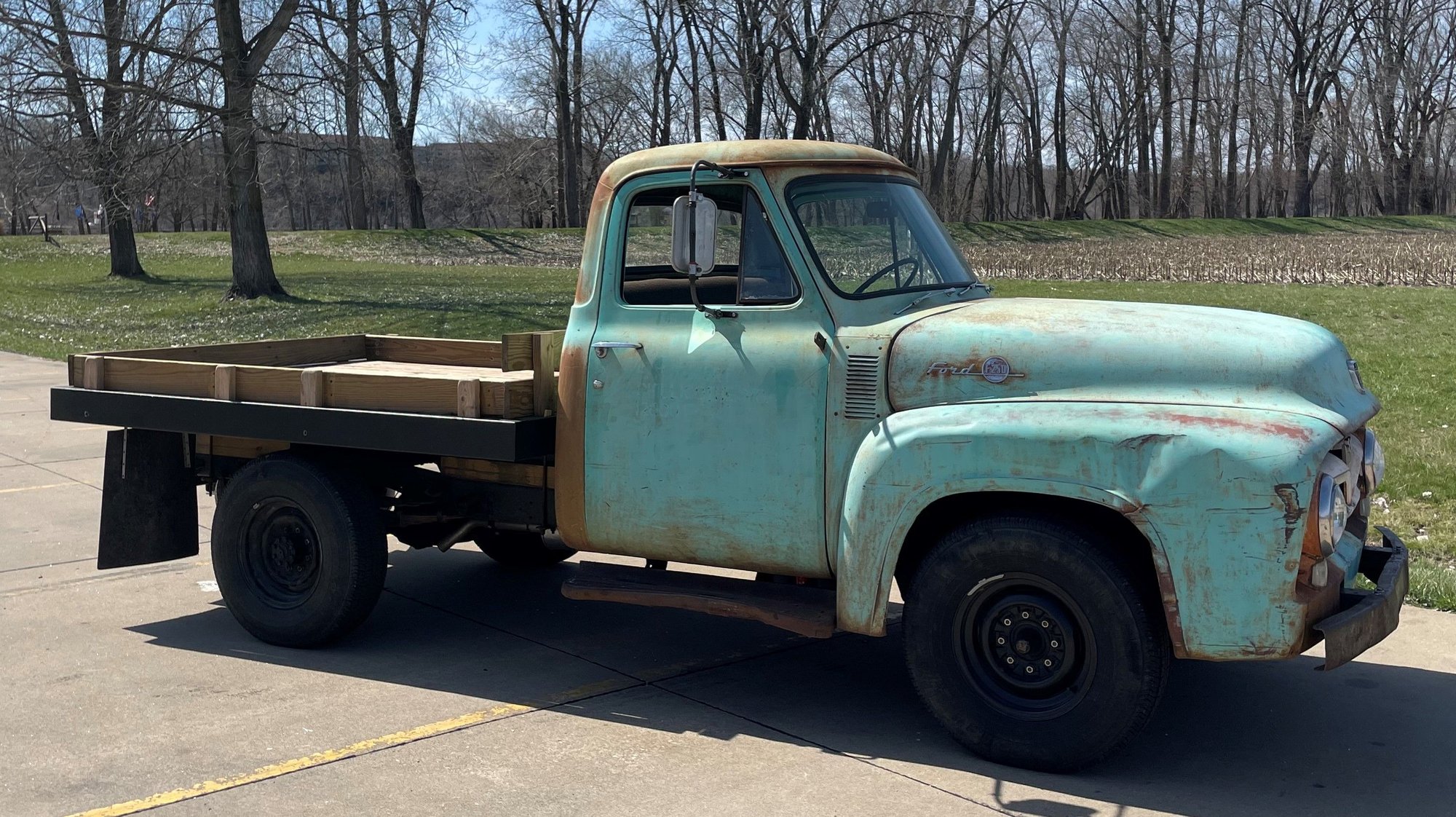 F100 flatbed with stake side - Page 2 - Ford Truck Enthusiasts Forums