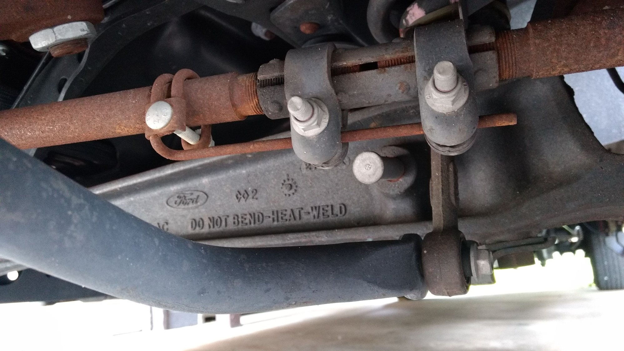 2WD front jacking points - Ford Truck Enthusiasts Forums