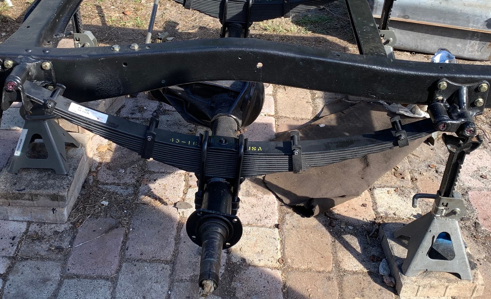 Ford 9 inch rear end installed - Ford Truck Enthusiasts Forums