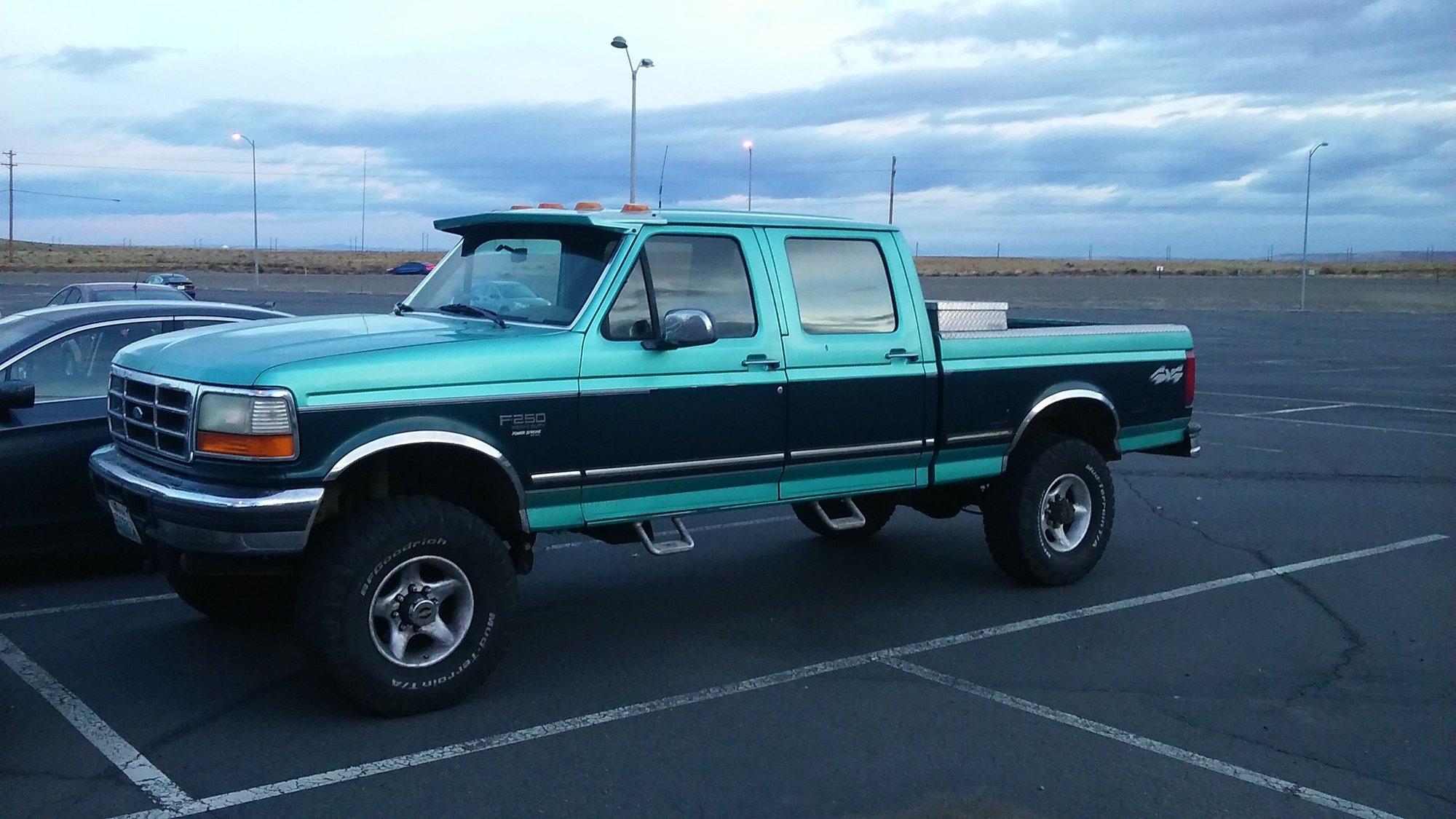 lifted f-350 how do I tell how much lift is on the truck I bought ...