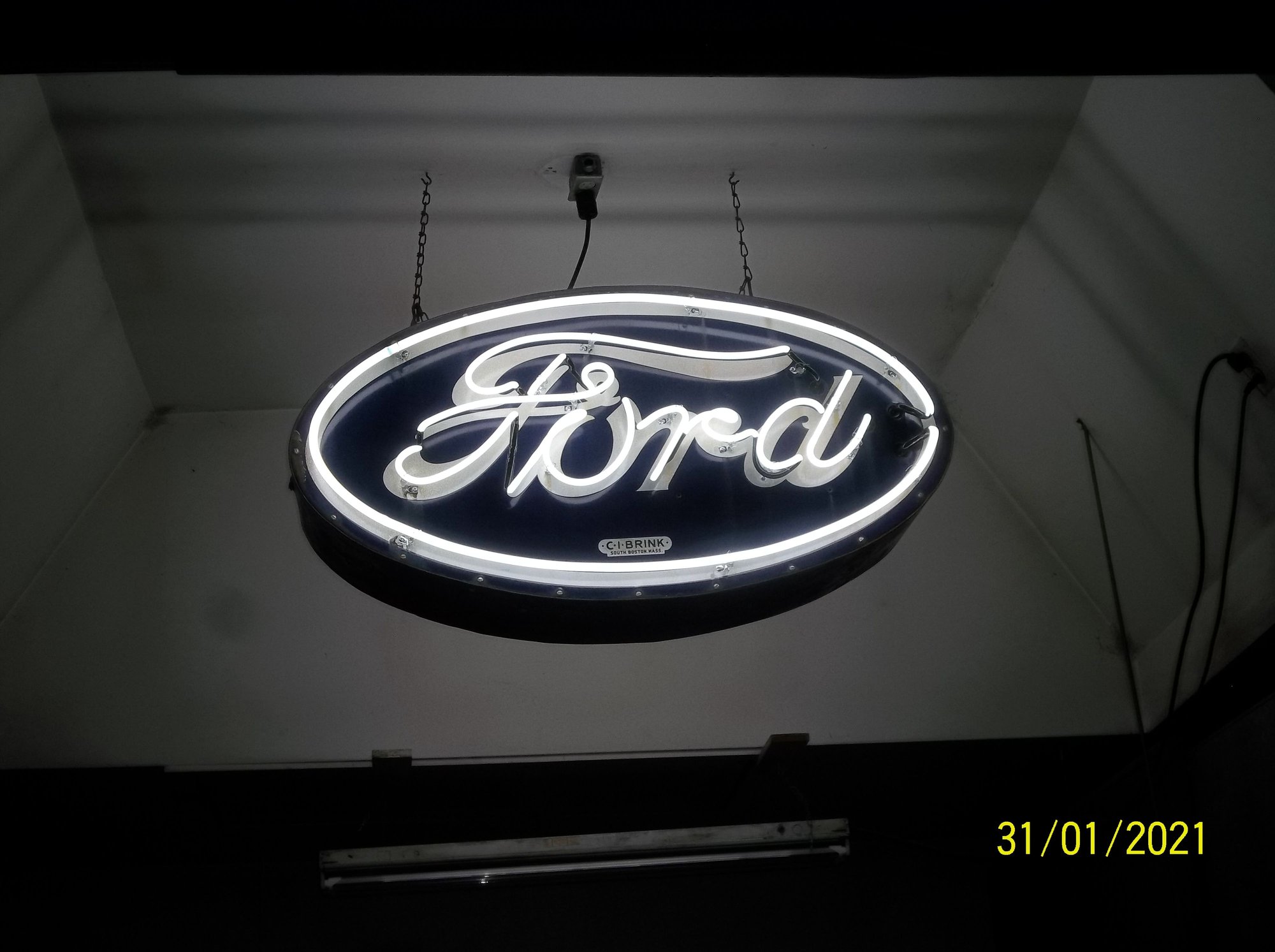 My Ford sign has new neon - Ford Truck Enthusiasts Forums