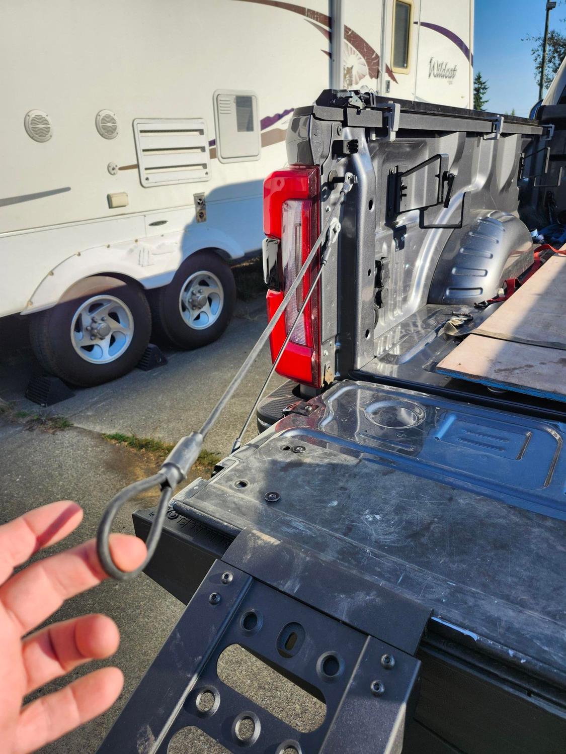 Ford OEM Tailgate Loading Ramps - Modified to fit 2023 F-250 - Ford ...