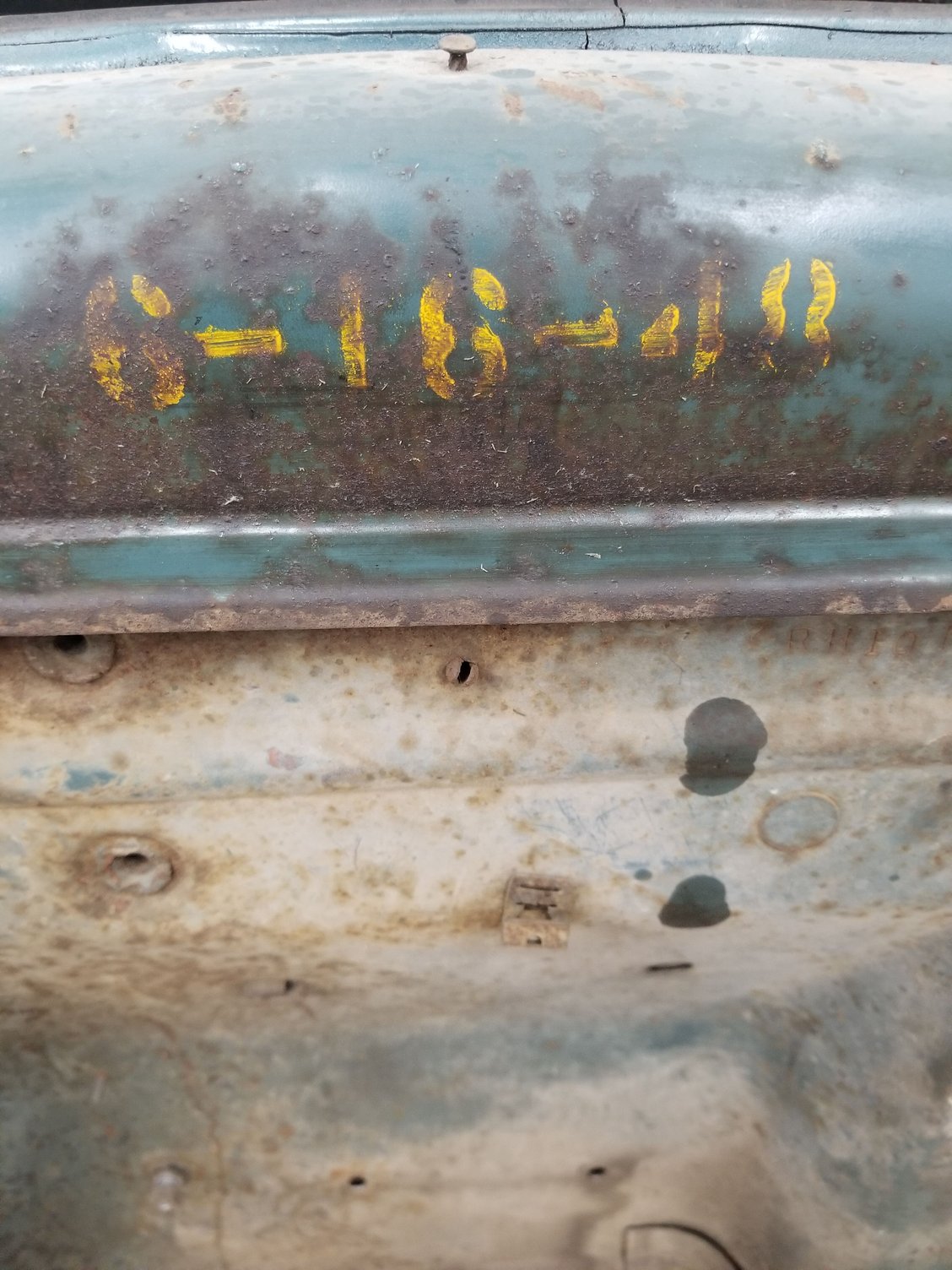 Assembly Date Paint Marks - Ford Truck Enthusiasts Forums