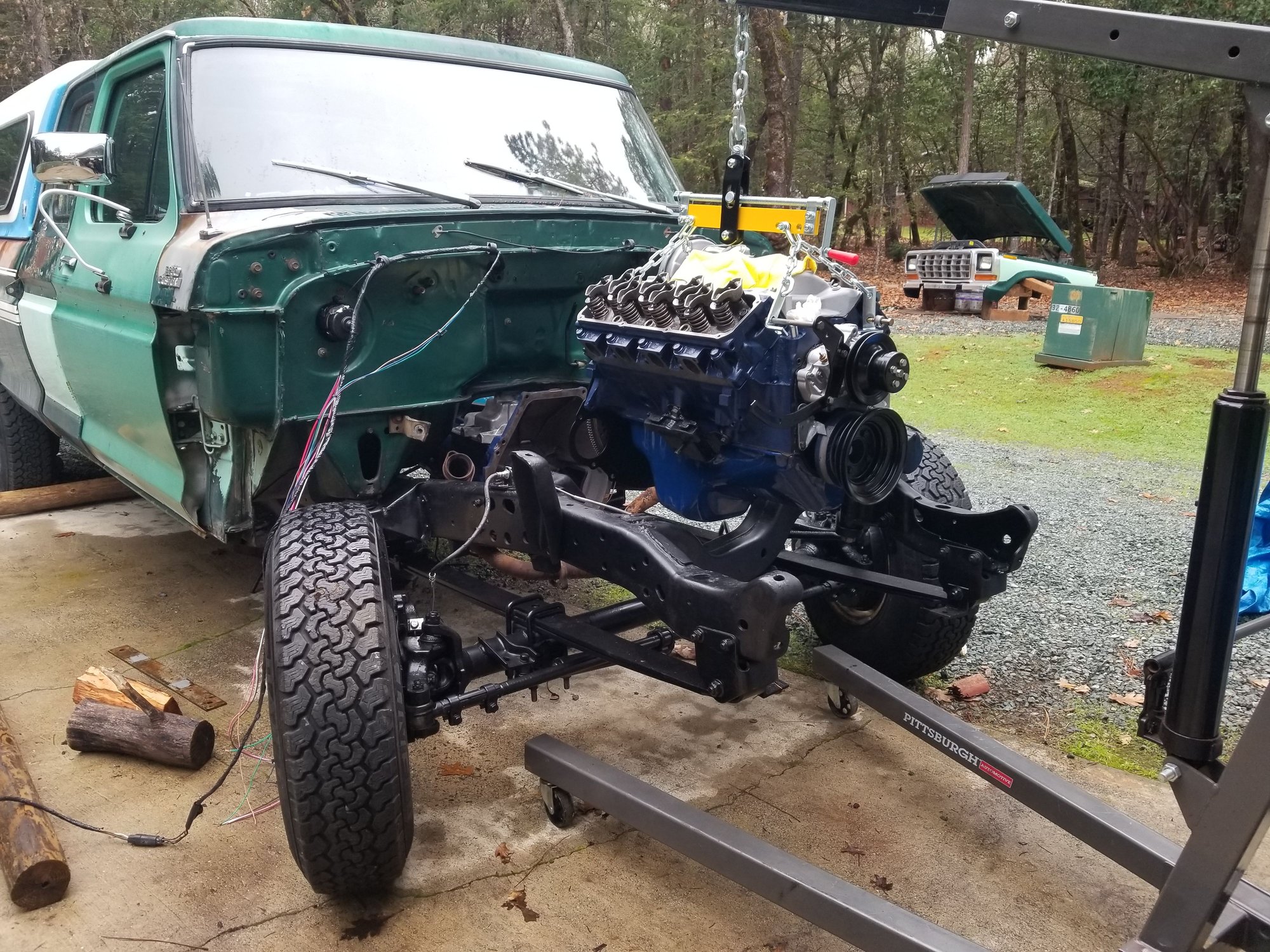 Engine install - Ford Truck Enthusiasts Forums