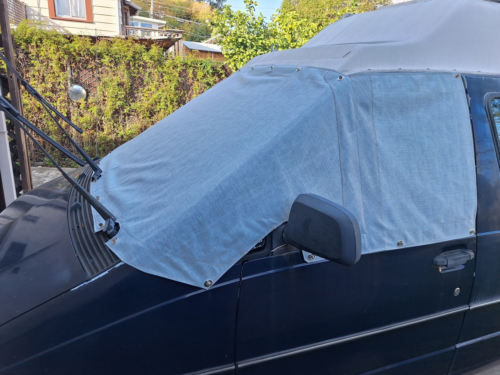 Windshield cover custom made - Ford Truck Enthusiasts Forums