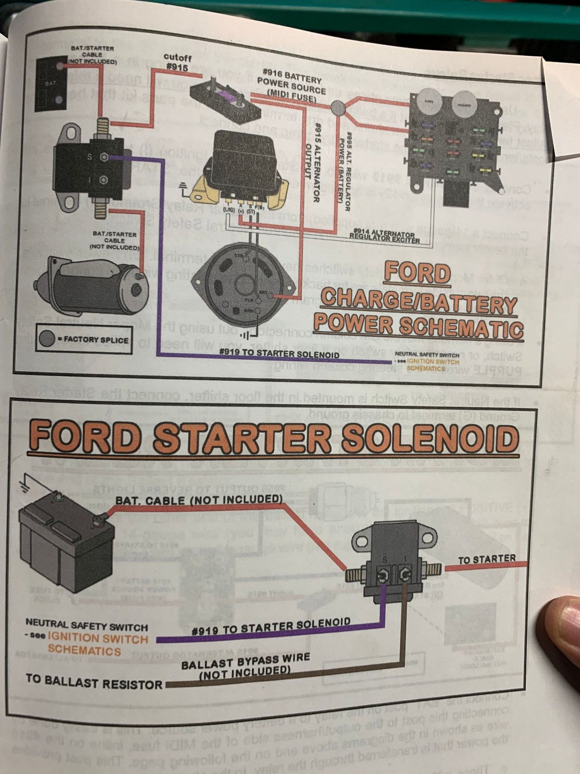 Trouble shooting painless wiring harness #10104 and a 1966 f100 - Ford ...