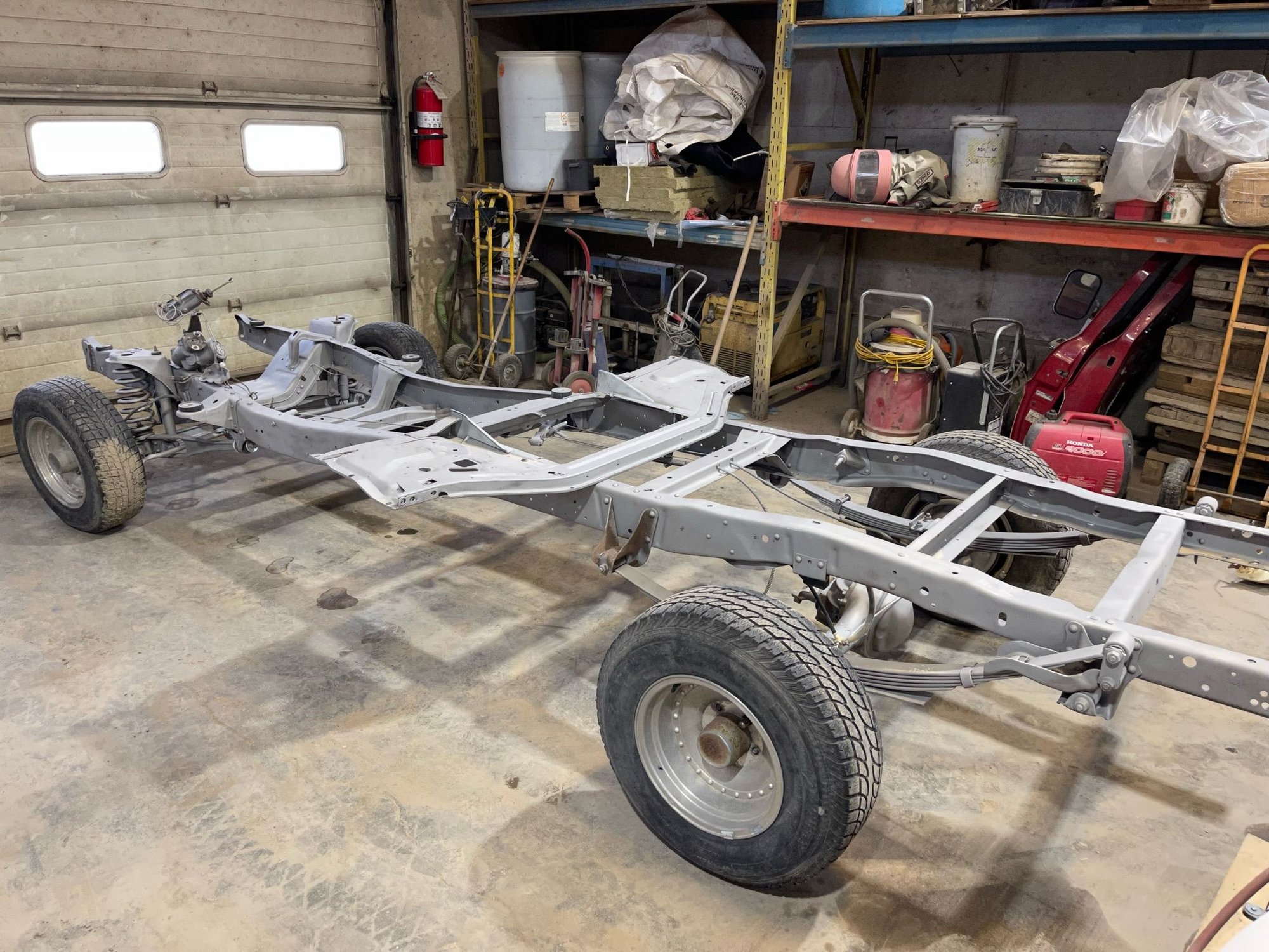 68 Sandblasting frame, done. - Ford Truck Enthusiasts Forums