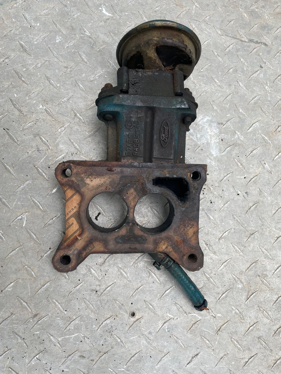 Looking for new intake manifold and EGR plate. - Ford Truck Enthusiasts ...