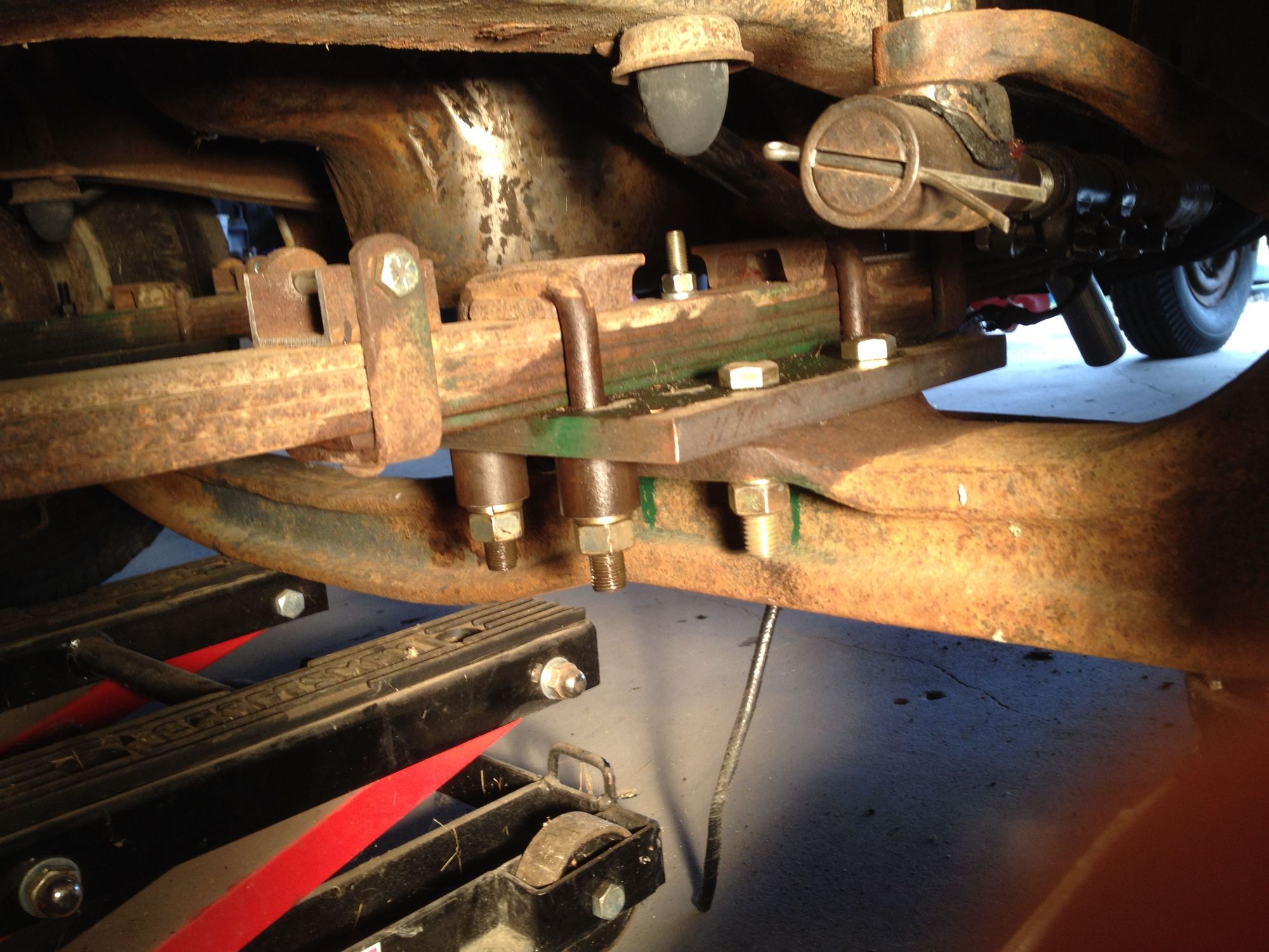 1950 F4 front axle change - Ford Truck Enthusiasts Forums