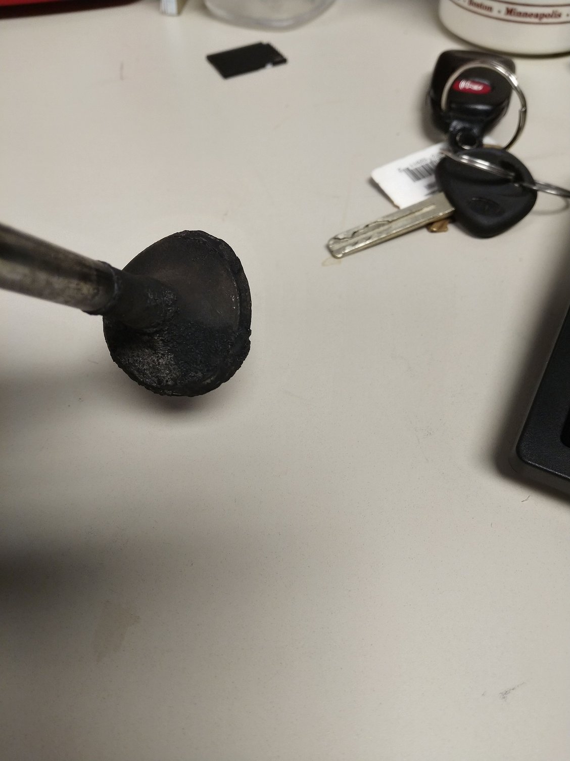 Just for fun... a badly eroded valve - Ford Truck Enthusiasts Forums