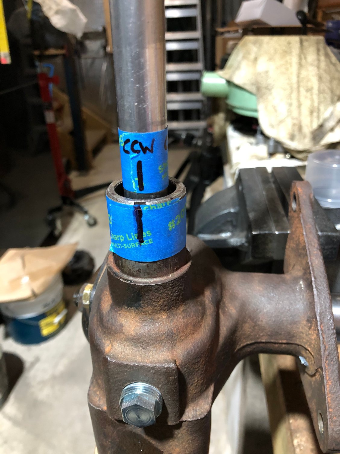 Steering box rebuild - Ford Truck Enthusiasts Forums