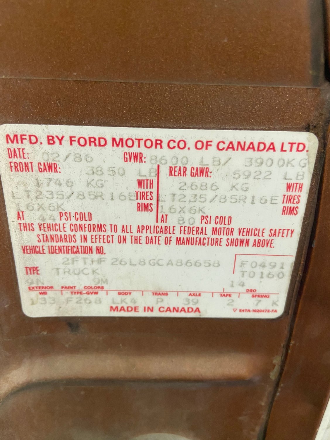 Another front spring code question - Ford Truck Enthusiasts Forums