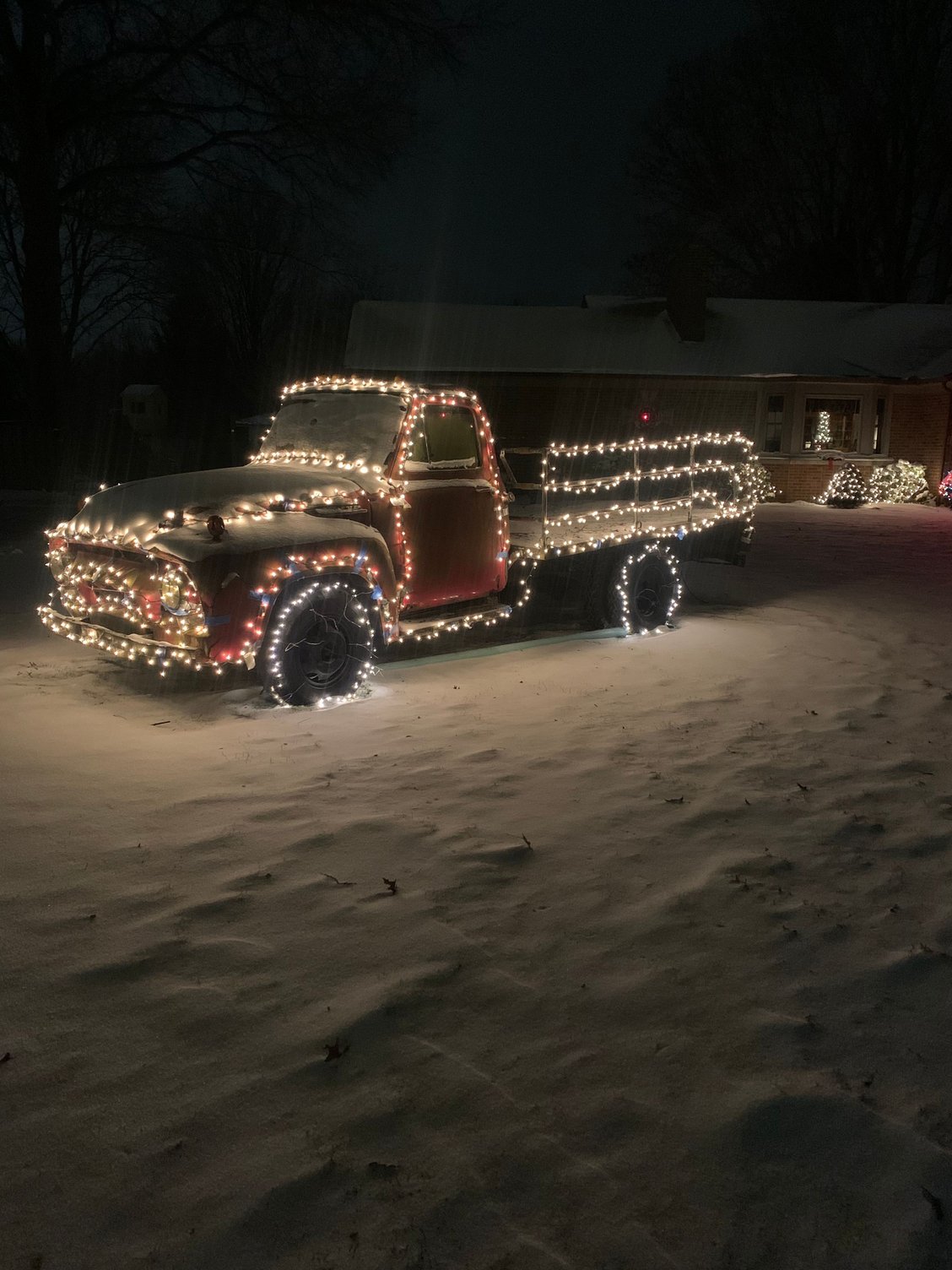 My annual Christmas decorations - Ford Truck Enthusiasts Forums