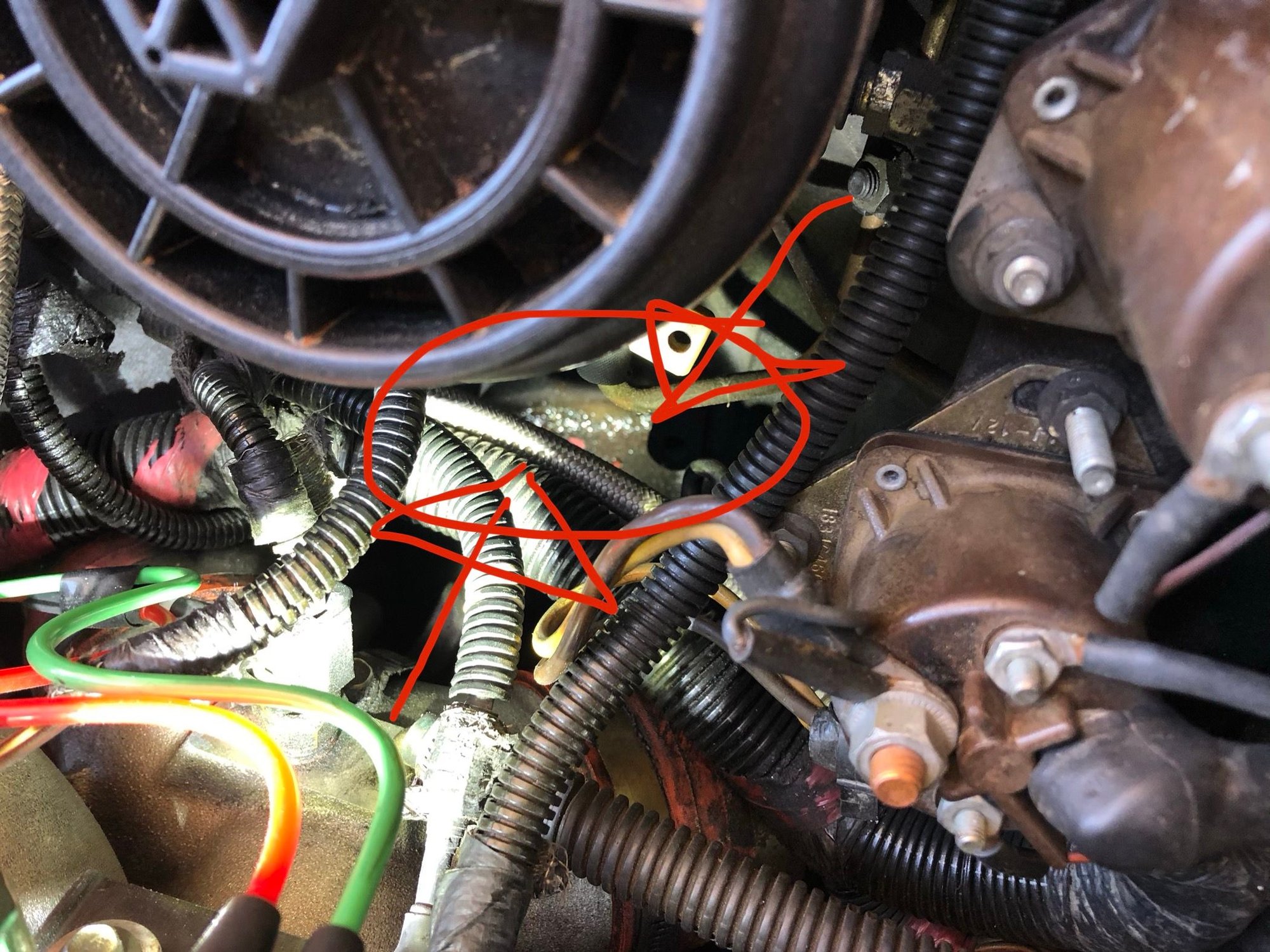 Oil/Diesel in middle of Engine Valley - Ford Truck Enthusiasts Forums