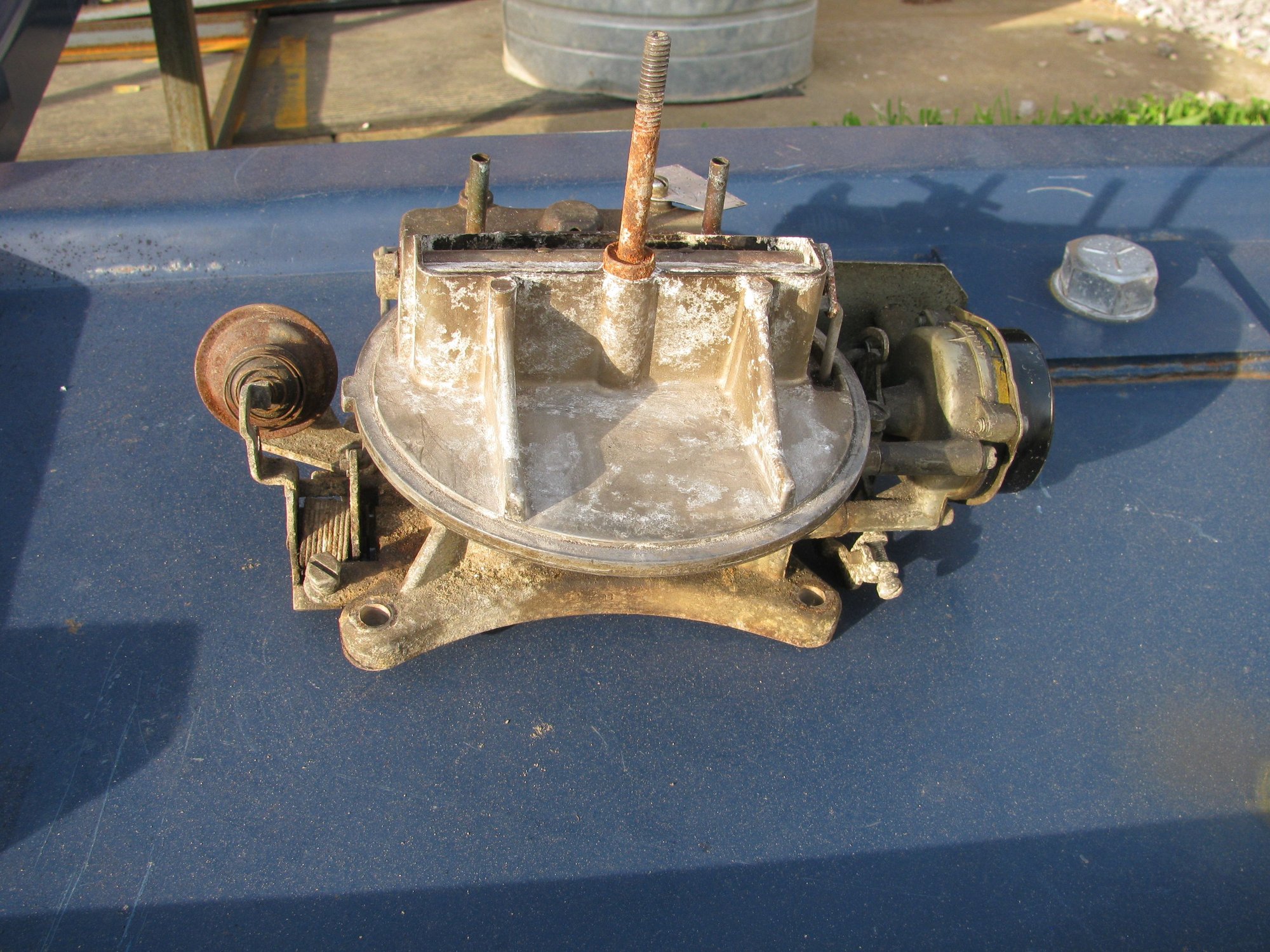 1958 Ranchero custom barn find need info on carb - Ford Truck ...