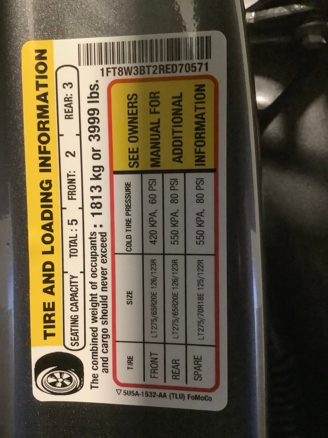 2025 F350 SRW CCSB Payload - Ford Truck Enthusiasts Forums