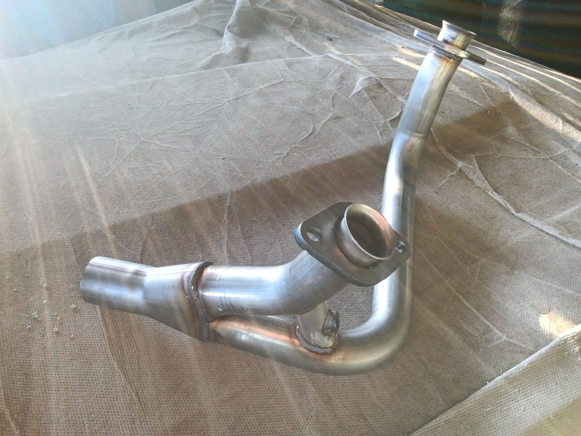 Tweaking a Y-pipe - Ford Truck Enthusiasts Forums