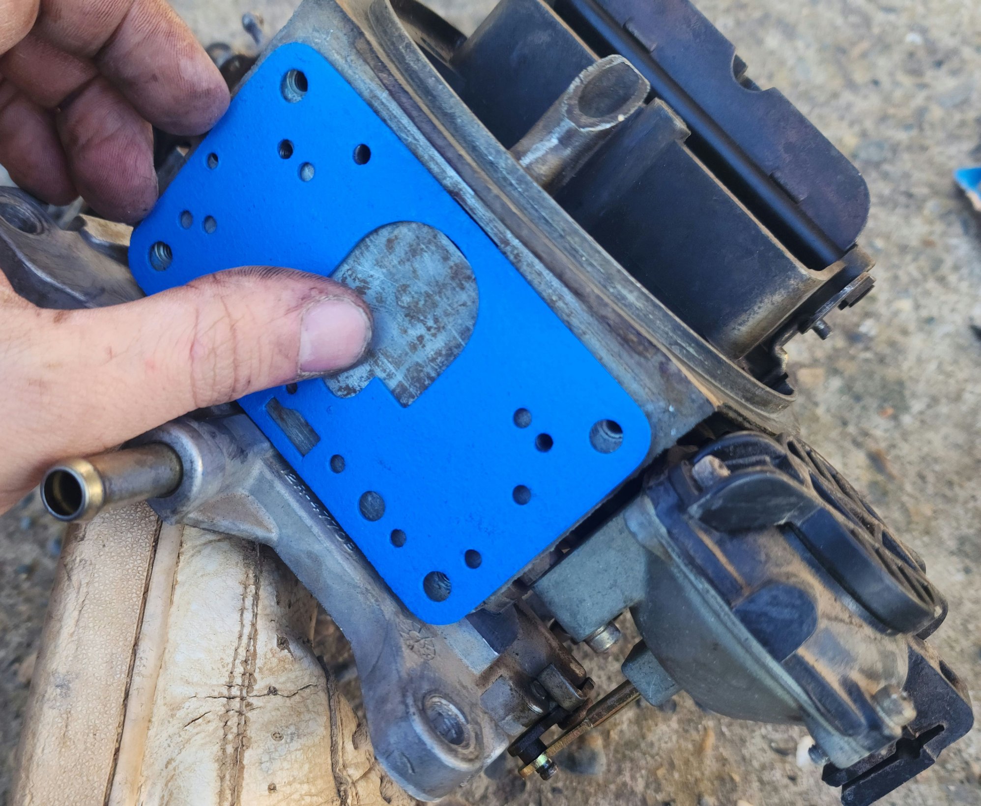 Holley 4160 metering block confusion - Ford Truck Enthusiasts Forums