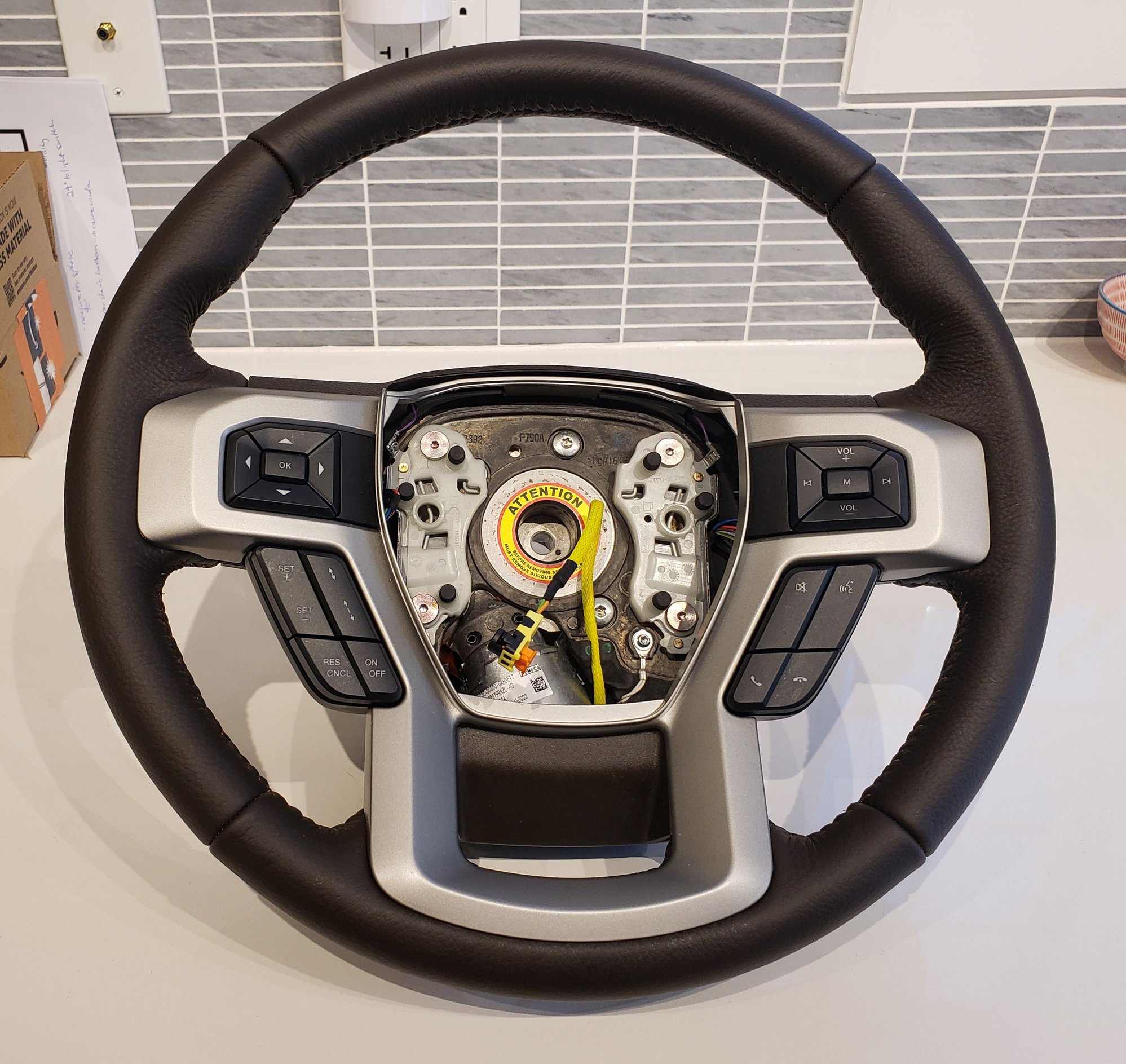 F250 King Ranch Steering Wheel Java leather - Ford Truck Enthusiasts Forums