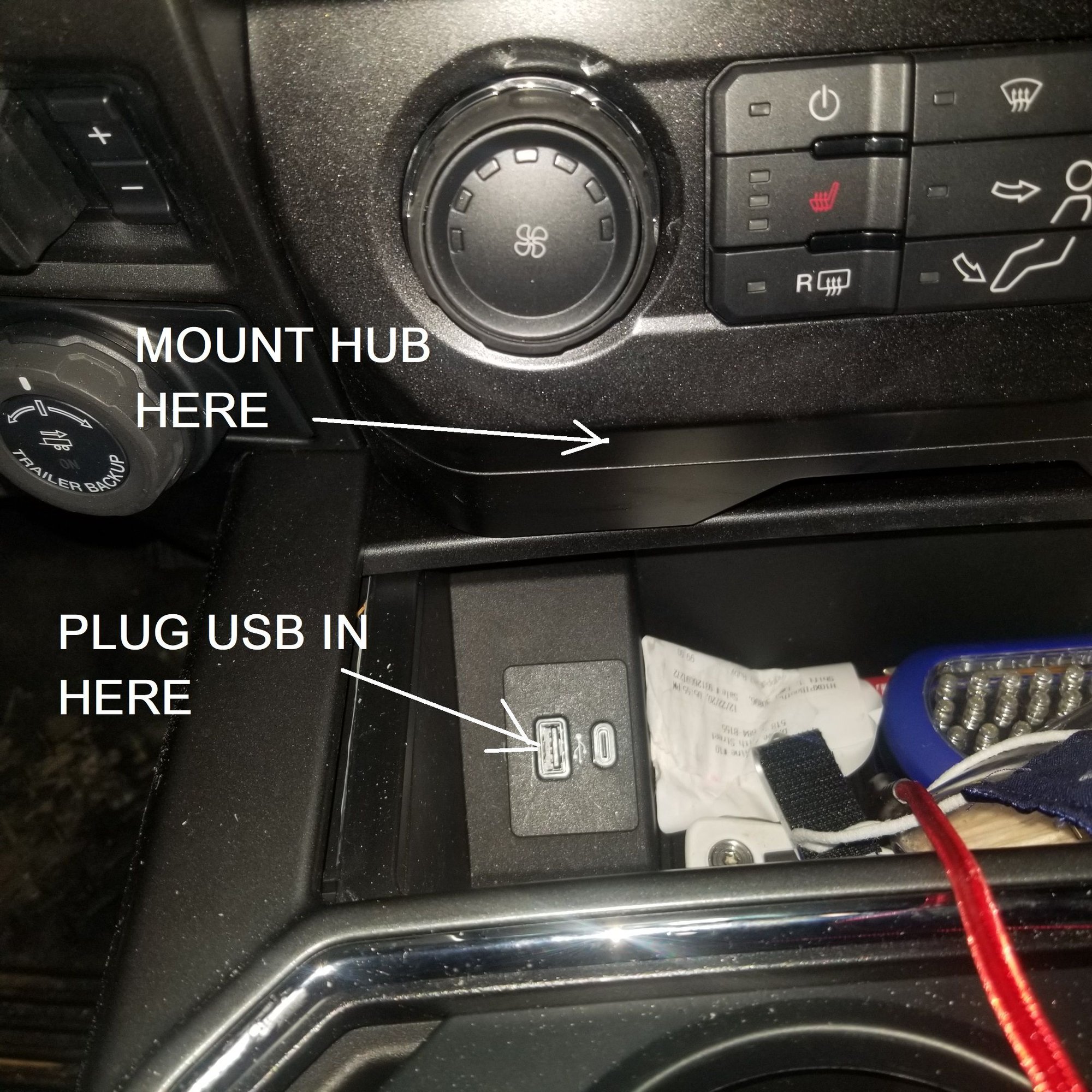 USB HUB F-350 Super Duty - Ford Truck Enthusiasts Forums
