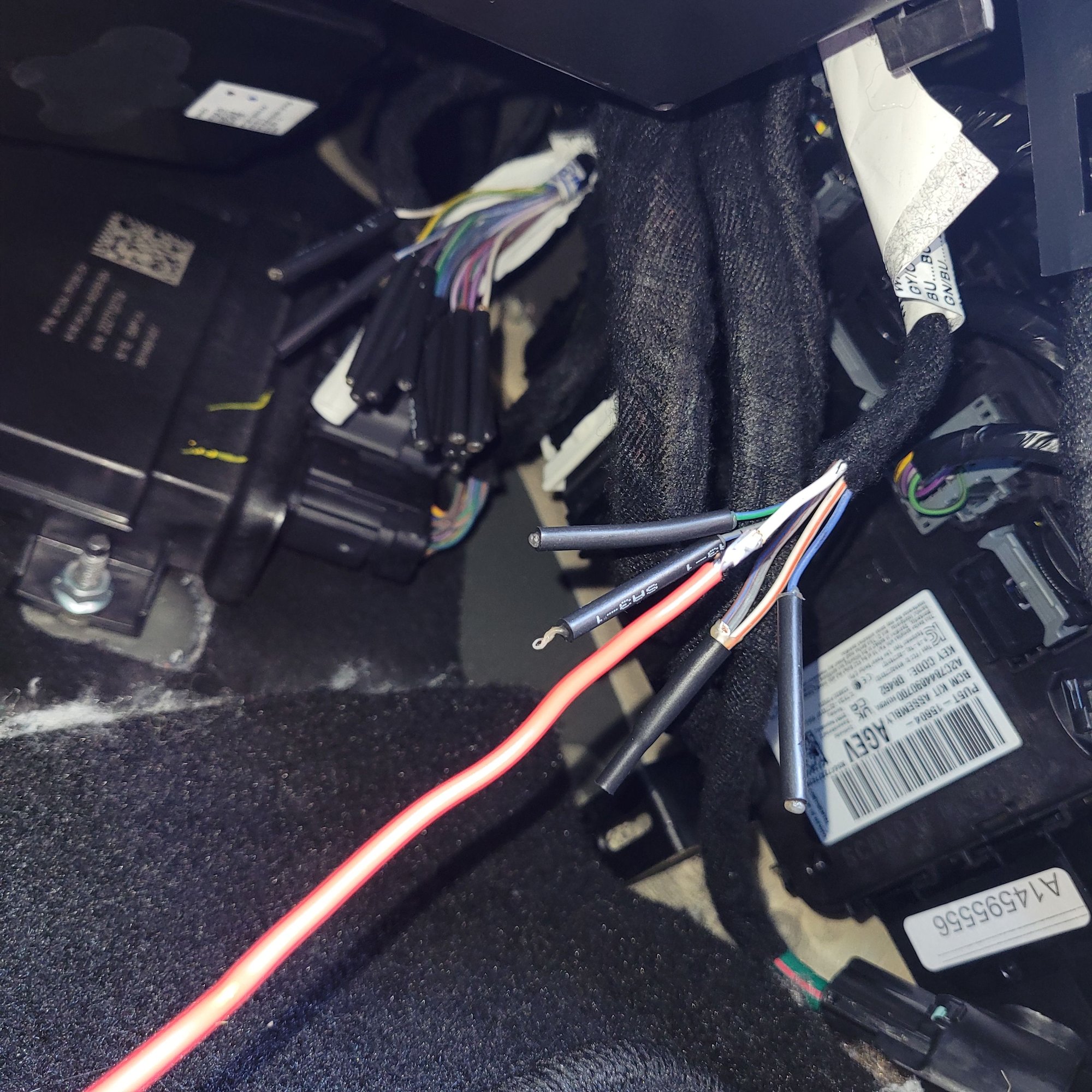 2024 Super Duty Upfitter interior pass through wires -FOUND - Ford ...