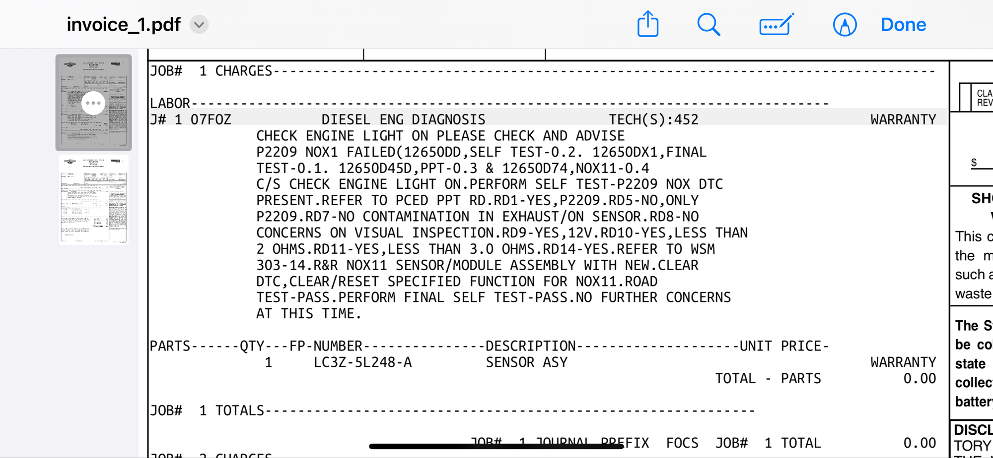 Code p2209 - Ford Truck Enthusiasts Forums