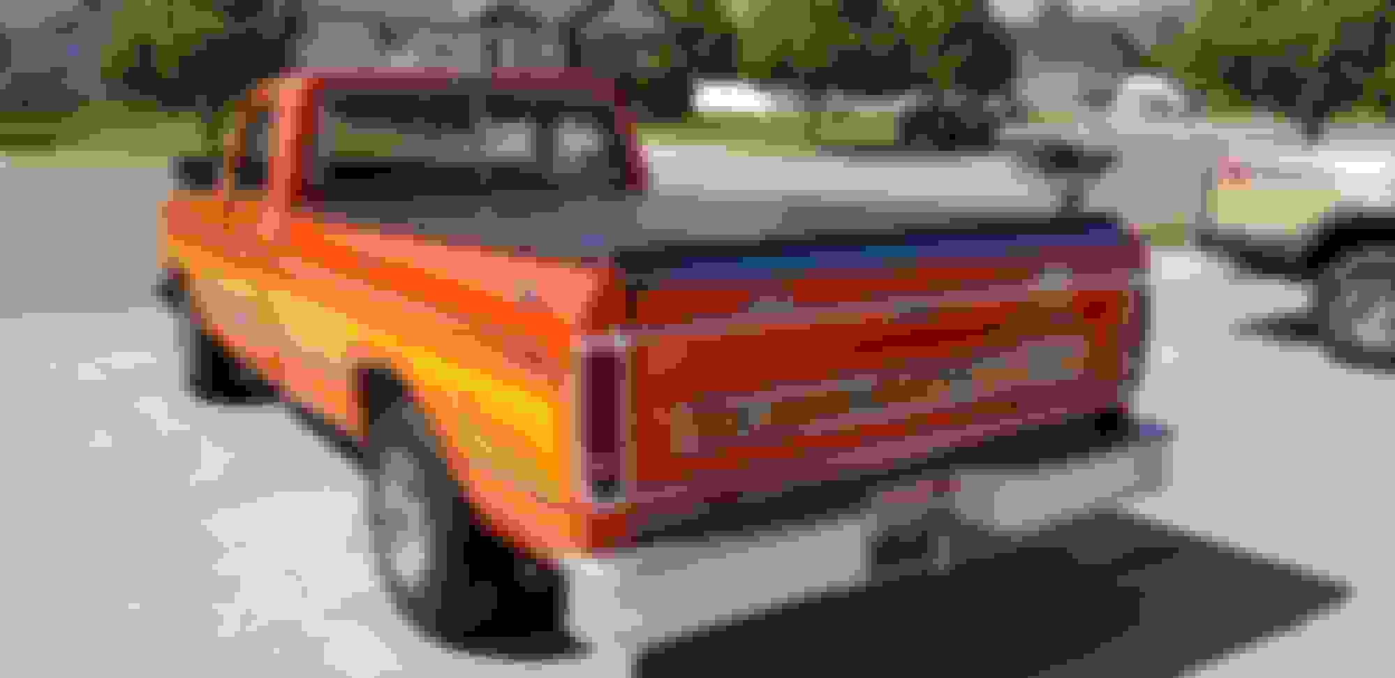 Free Wheeling Tailgate Orange Paint Color - Page 2 - Ford Truck ...