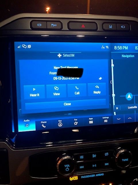 sync 4 text messages - Ford Truck Enthusiasts Forums