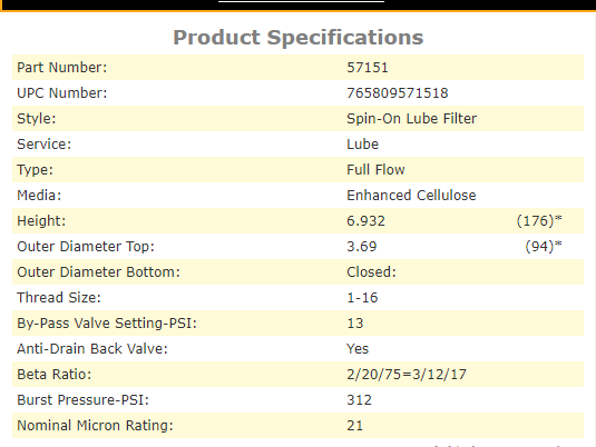 New Motorcraft FL 2124 S Oil Filter - Page 39 - Ford Truck Enthusiasts ...