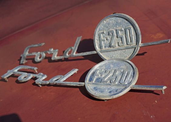Looking for 1955 F250 Hood Emblems - Ford Truck Enthusiasts Forums