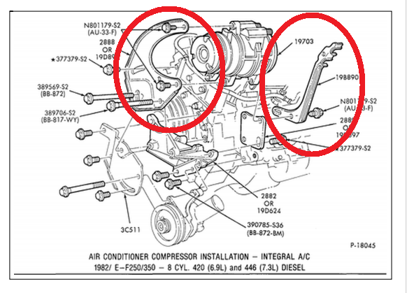 A/c brackets - Ford Truck Enthusiasts Forums