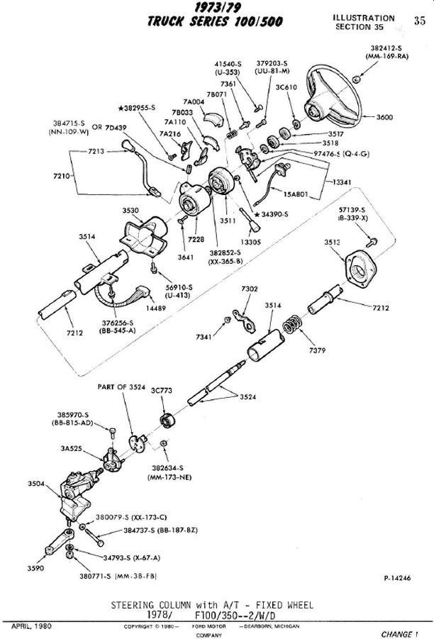 Steering column interchange - Ford Truck Enthusiasts Forums
