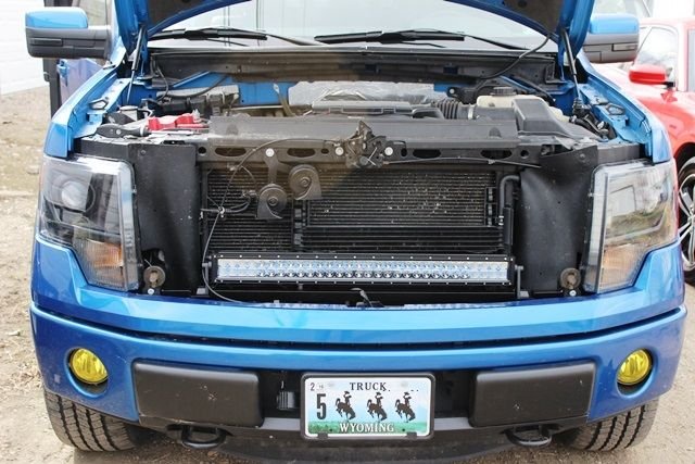 2009-2014 F150 Behind the grill light bar and mount - Ford Truck ...