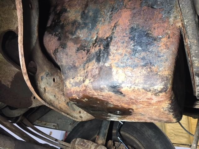 7.3 rusted oil pan, what else to do while out? - Ford Truck Enthusiasts ...